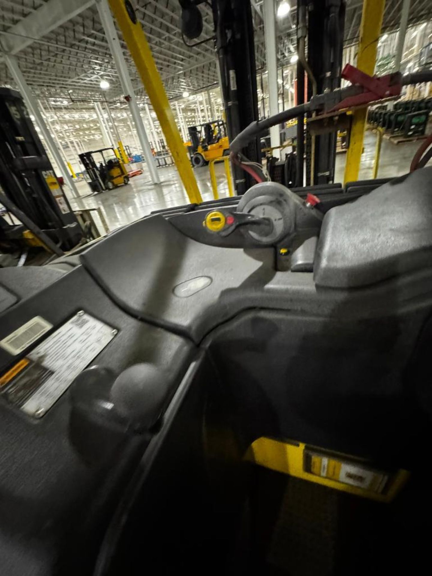 Hyster 4,000 LB. 36 V, Forklift, 3-Stage Mast, Side Shift, 187" Lift ...