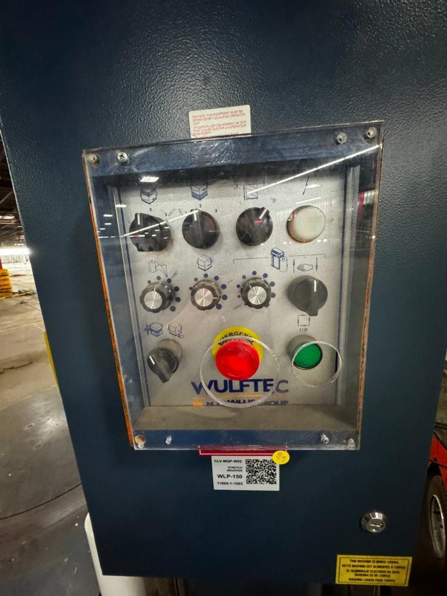 Wulftec Shrink Wrapping Machine, Single Phase, 120 V, Model WLP-150, S ...