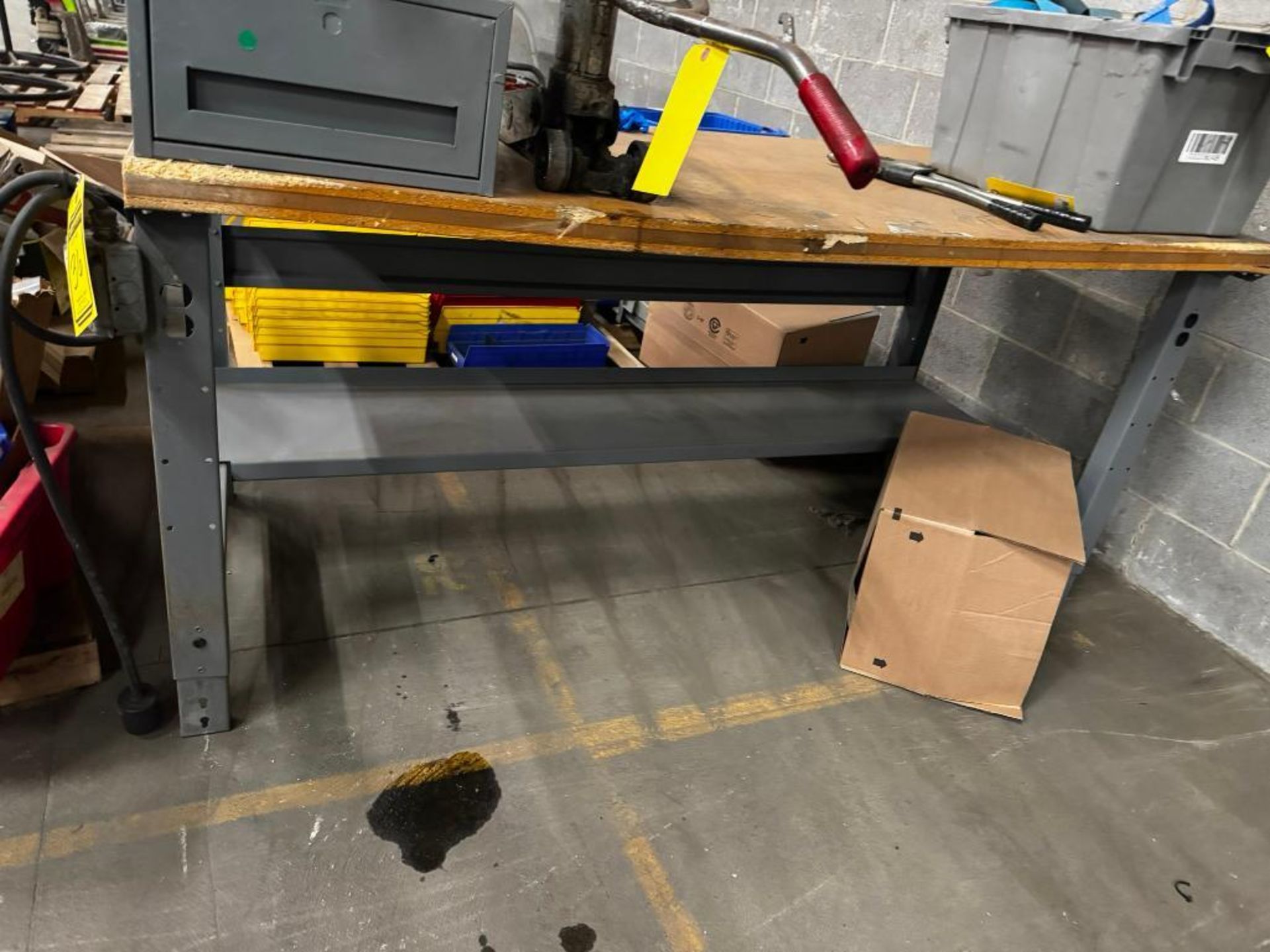 Work Table, 6' Long X 30" Wide
