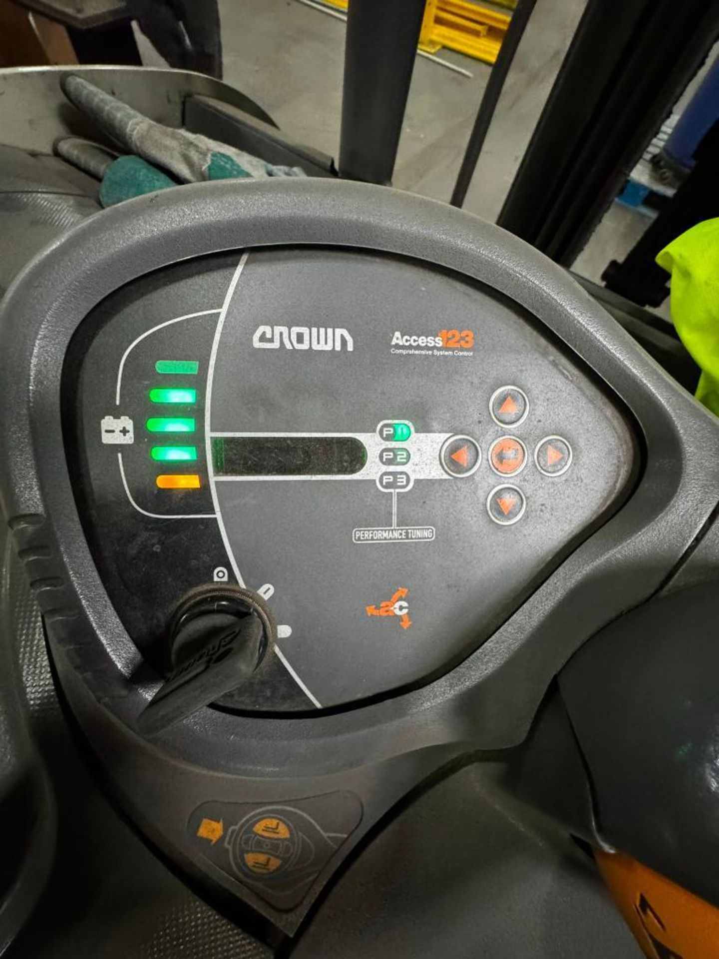 Crown Standup Forklift, 4,000-LB. Cap., 36 V, Model RC5545-40, S/N ...