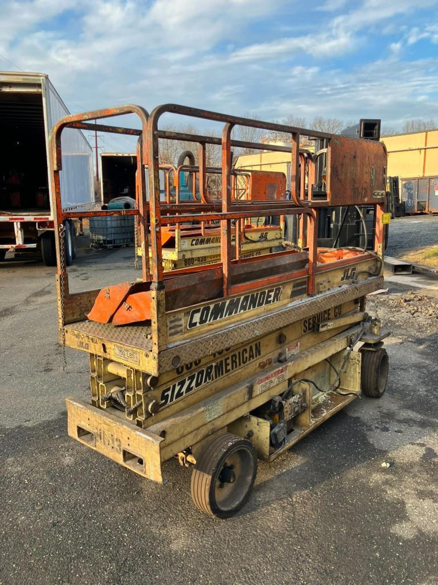 JLG Commander Scissor Lift, Model Cm-2033, S/N C019696-0200019480, 750 ...