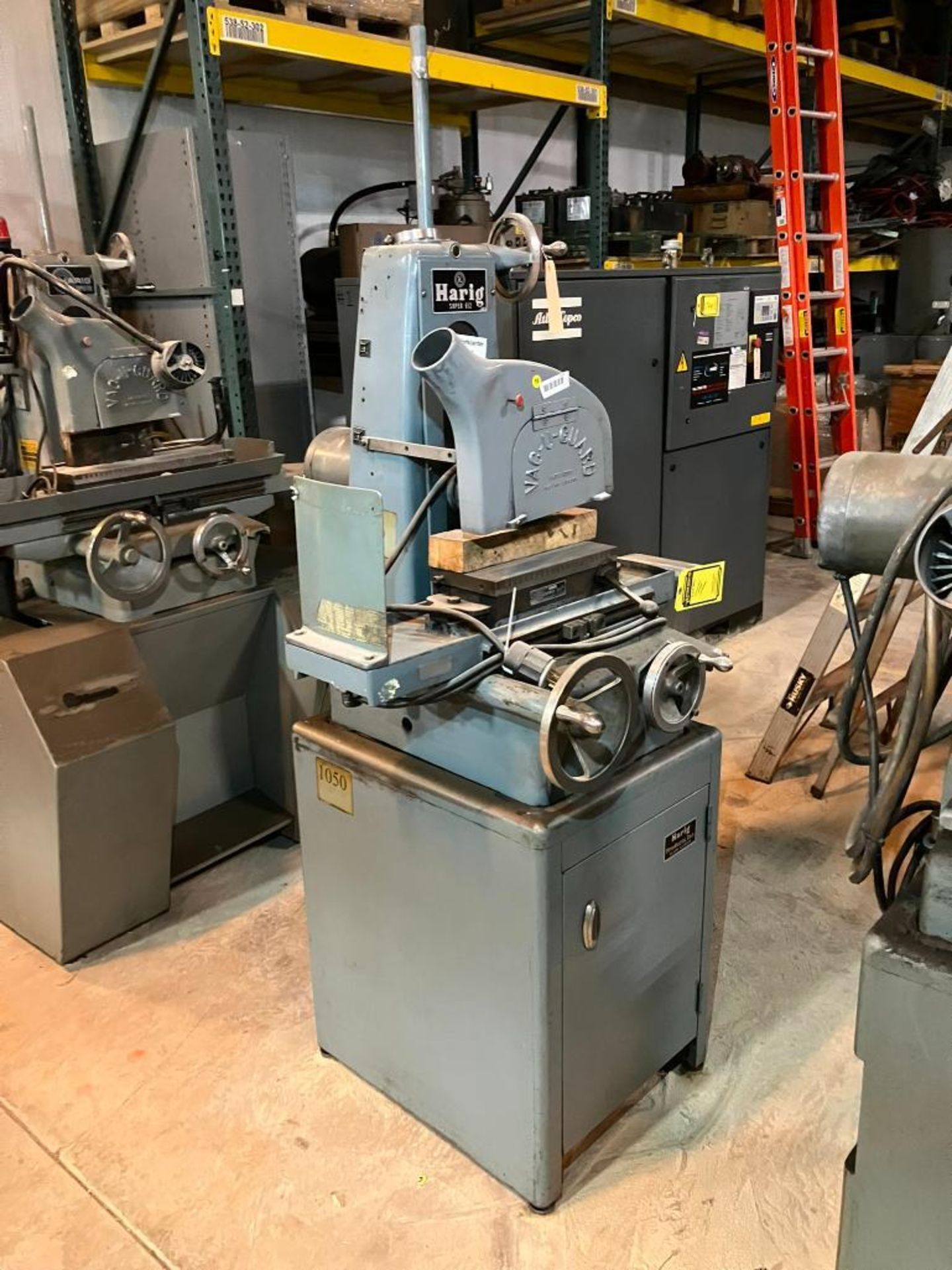 Harig Super 612 6"x12" Hand Feed Surface Grinder, Walker Ceramax ...