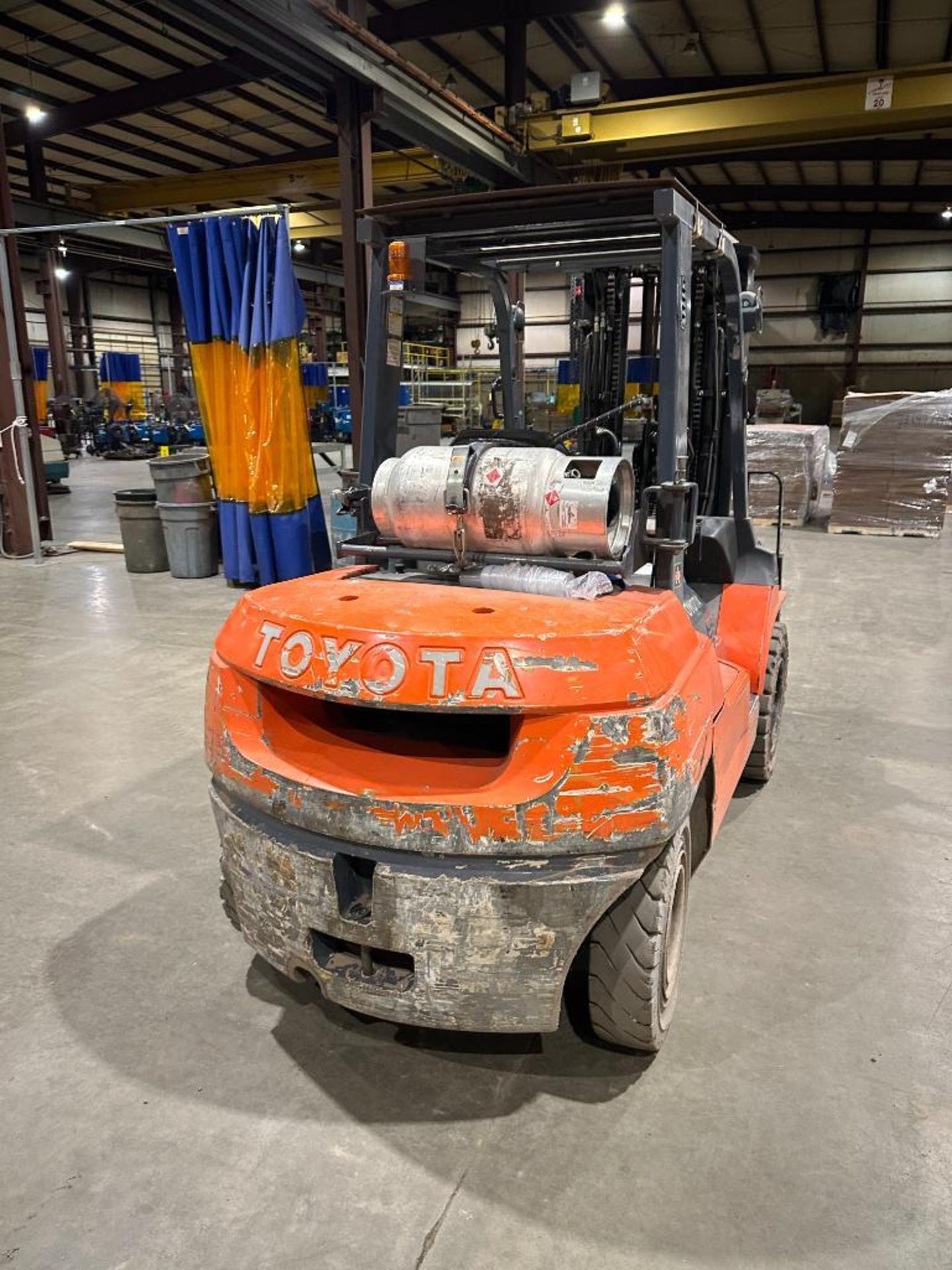 2011 Toyota 7,000 LB. Capacity Forklift, Model# 7FGU35, S/N 71019 ...