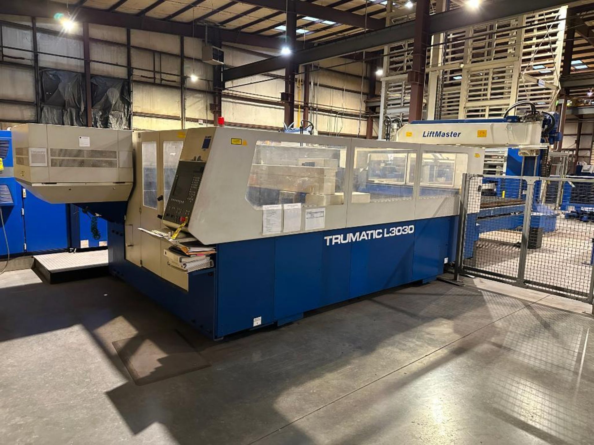 2006 Trumpf Trumatic L3030 CNC Laser Cutting Machine w/ Riedel Chiller ...