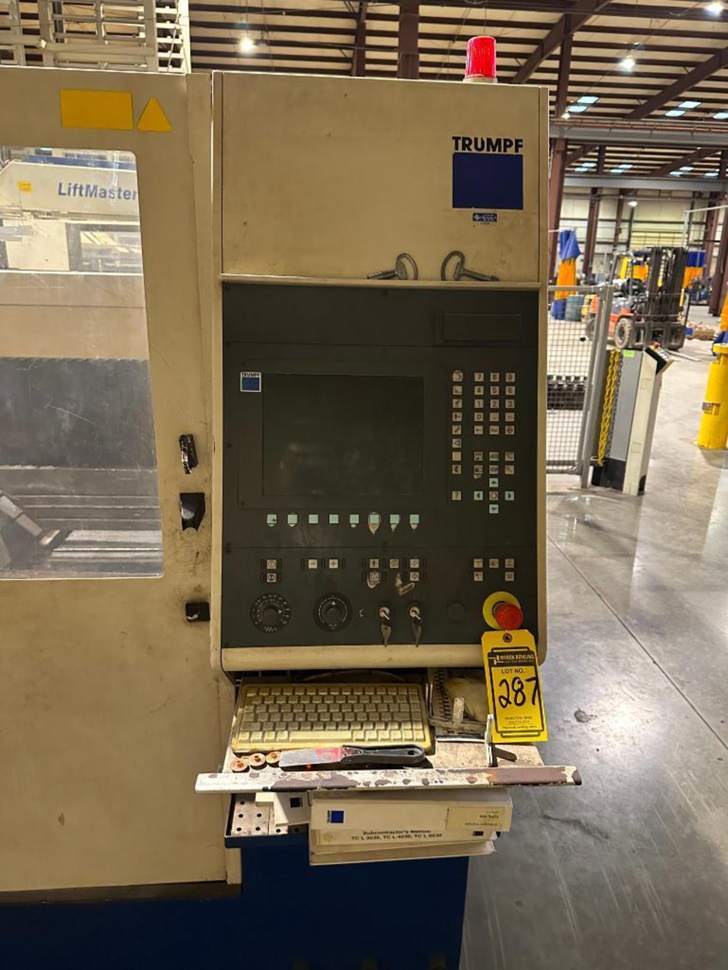 2006 Trumpf Trumatic L3030 CNC Laser Cutting Machine w/ Riedel Chiller ...