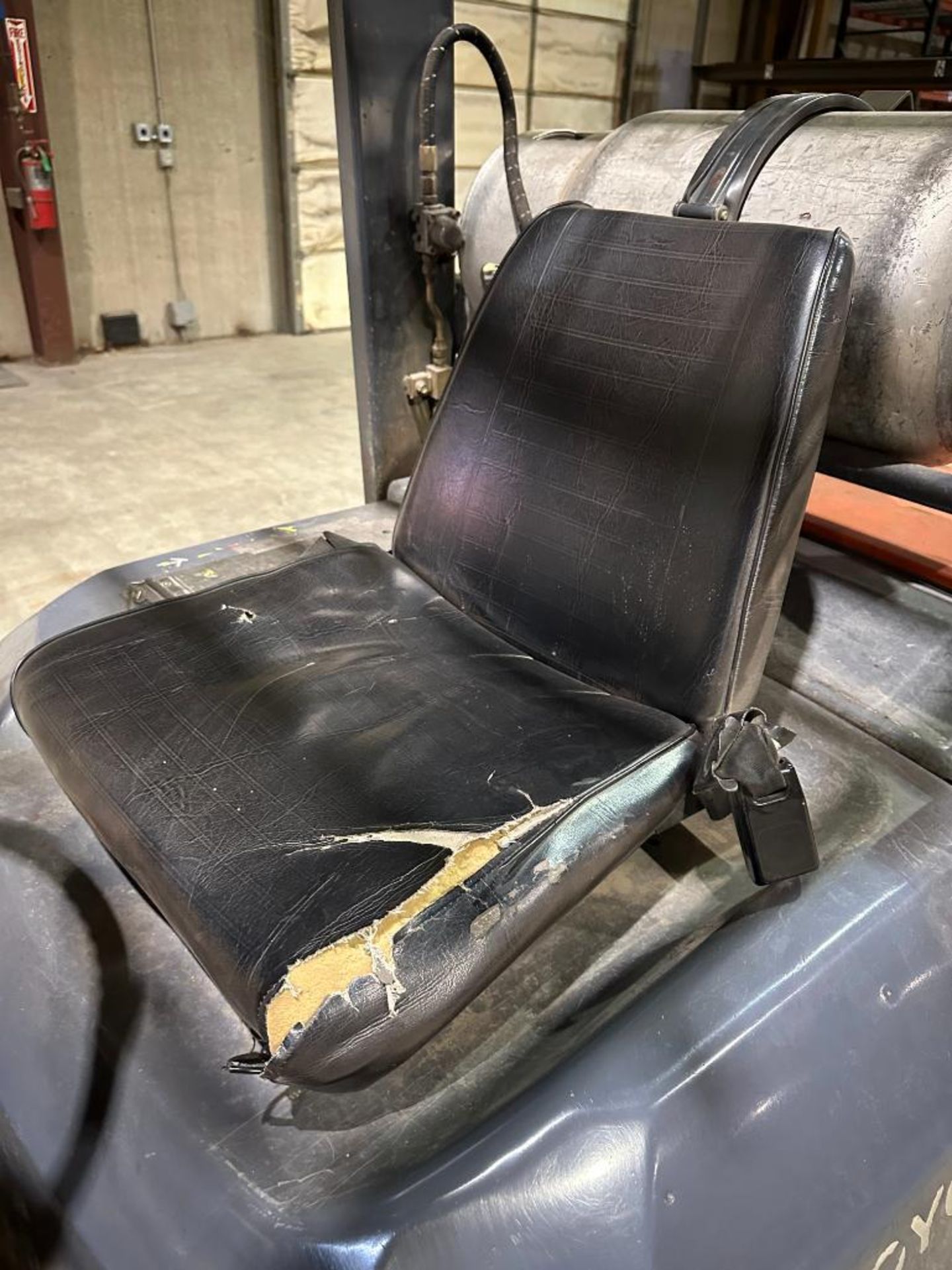 2005 Toyota 5,000 LB. Capacity Forklift, Model 7FGU25, S/N 78069, Lever ...