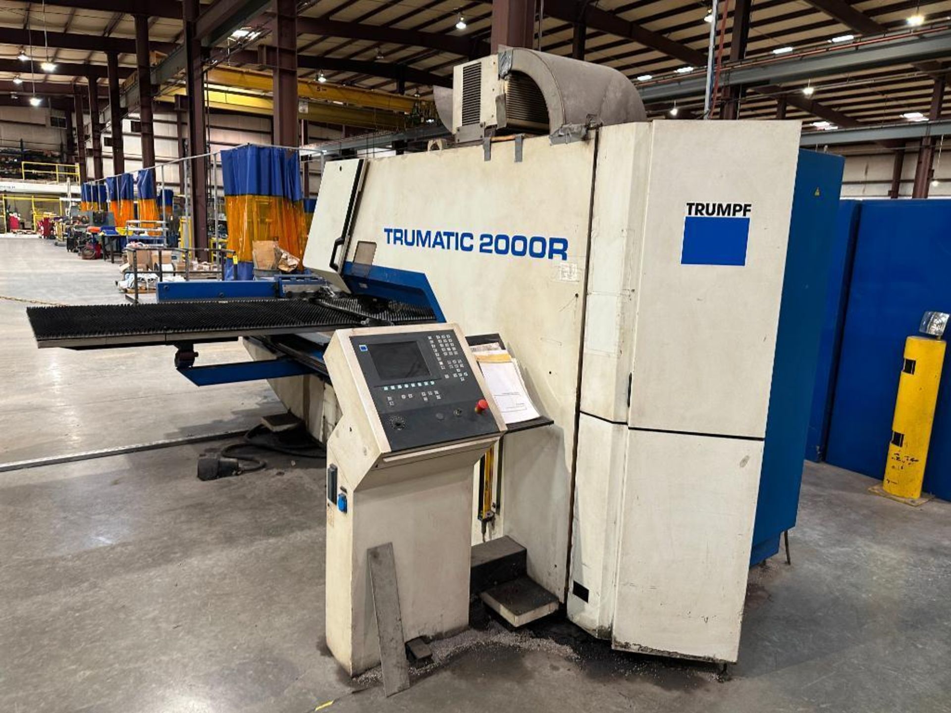 2000 Trumpf Trumatic 2000R CNC Turret Punching Machine, 180-kN Punch ...