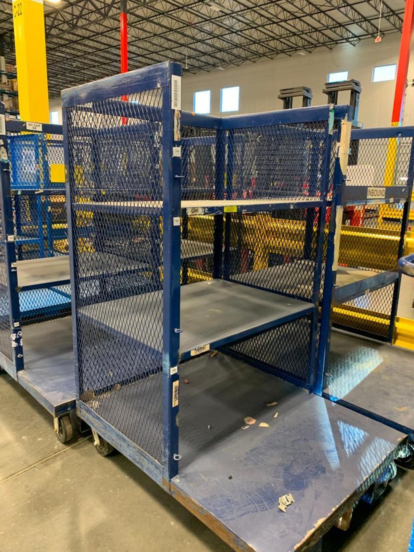 (4x) Rolling Air Carts