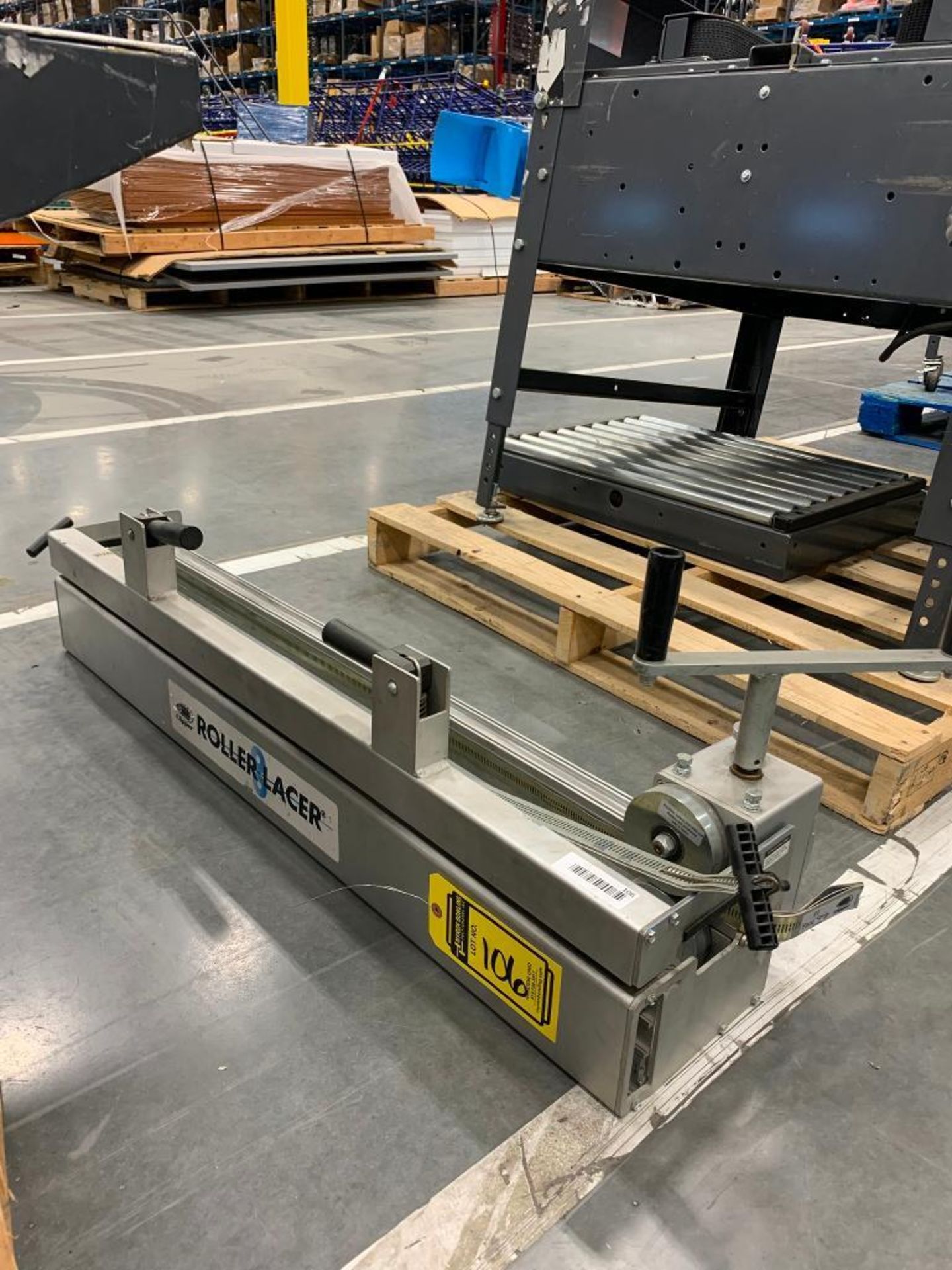 Clipper Roller Lacer Belt Lacing Machine, S/N RL-71412