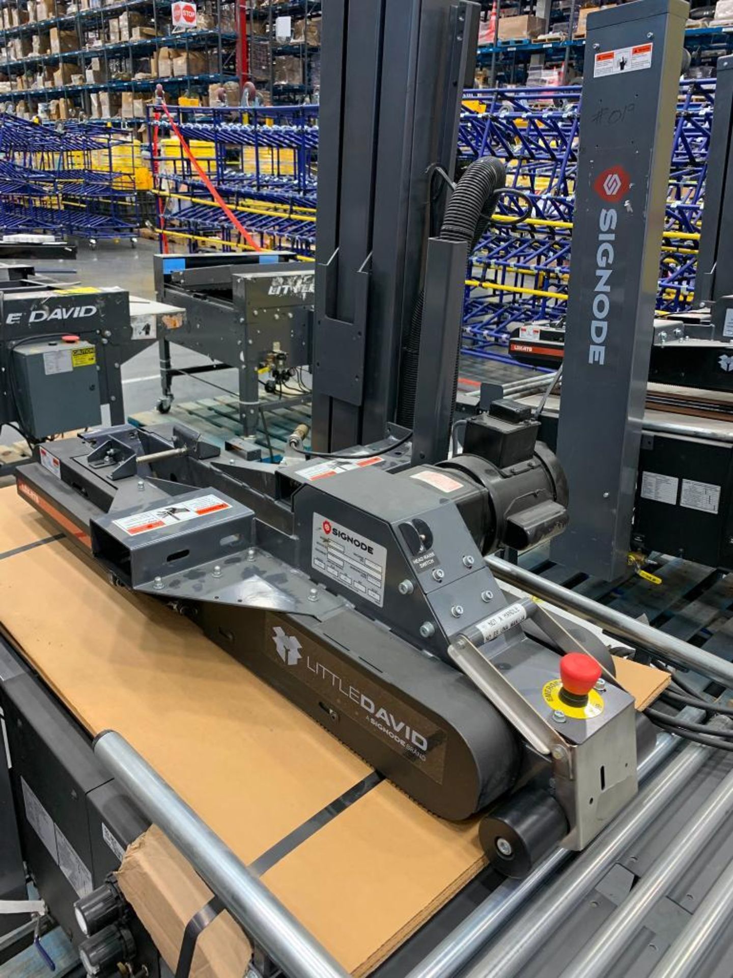 Signode Little David Carton Sealer, Model LDXRTB 4.0, 115 V, Single Phase