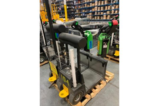 (2x) 2016 & 2015 Movexx Electric Tuggers, Model T1000 Platform, S/N ...