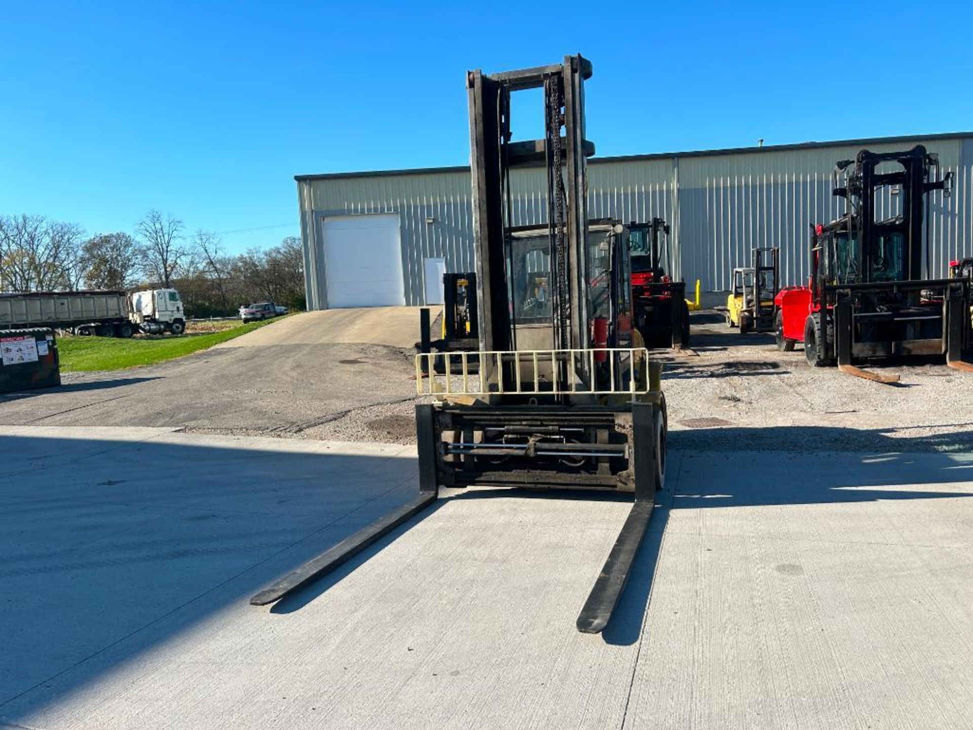 2019 Yale 15,500-LB. Capacity Forklift, Model H155FT, S/N F878V02056T ...