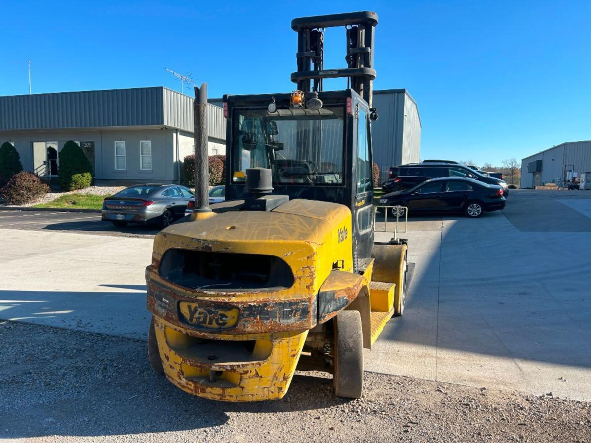 2019 Yale 15,500-LB. Capacity Forklift, Model H155FT, S/N F878V02056T ...