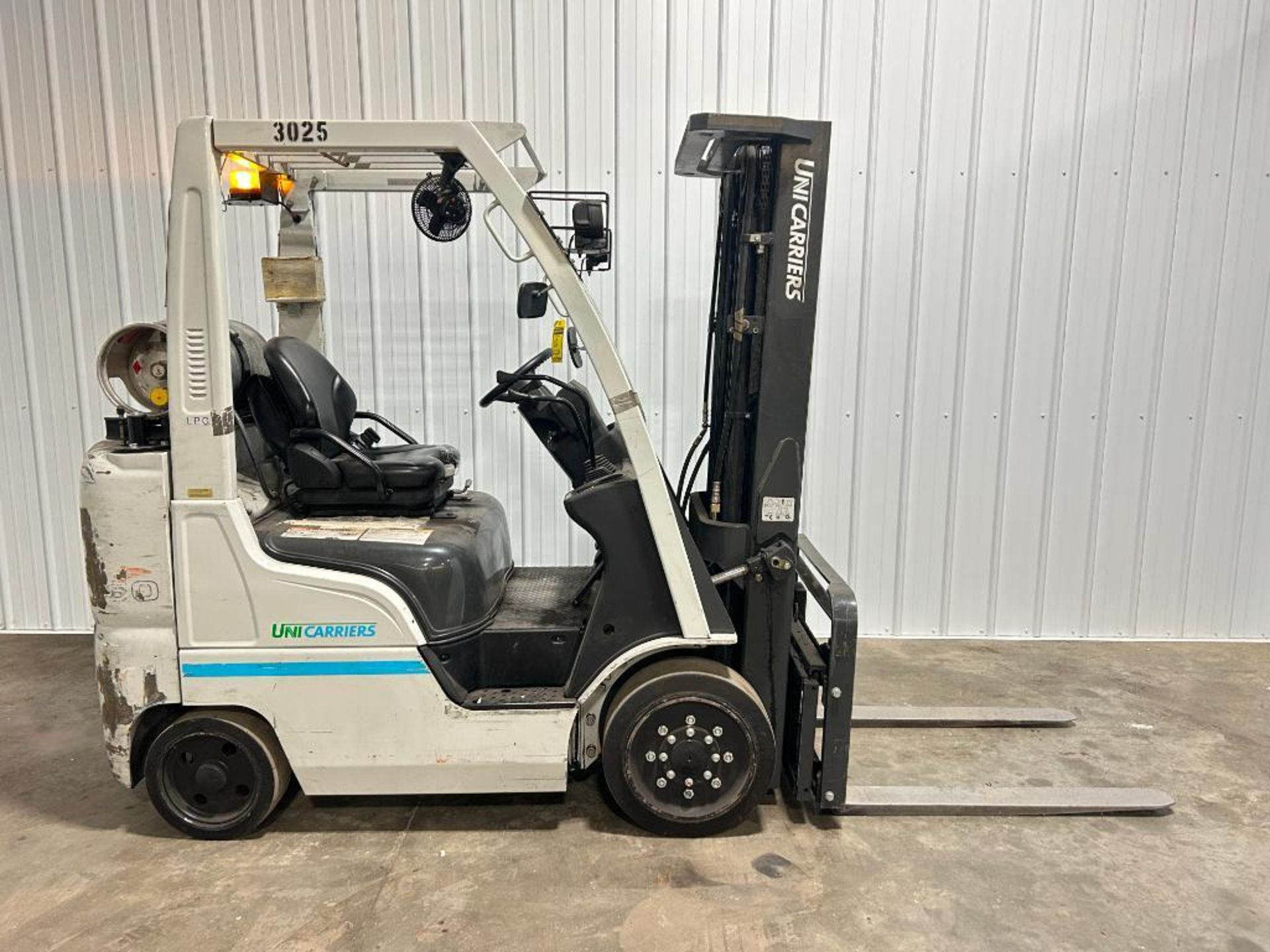 Unicarrier 5,000-LB. Capacity Forklift, Model MCP1F2A25LV, S/N CP1F2 ...