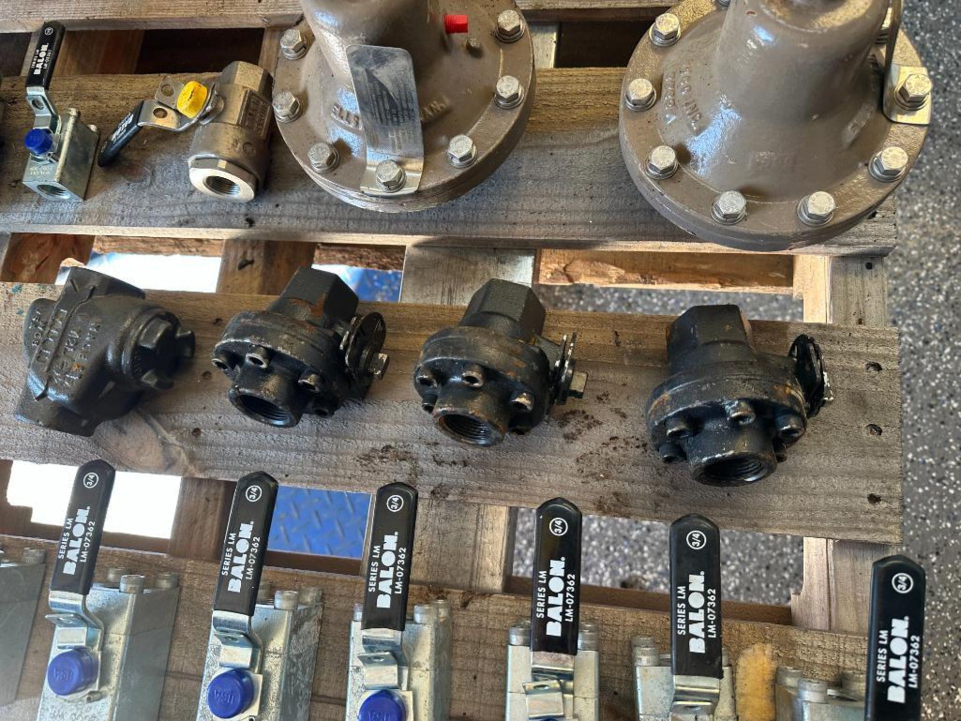 (JBP) (New) Pallet of Valves; (10) Powell 1" Stainless Check Valves ...