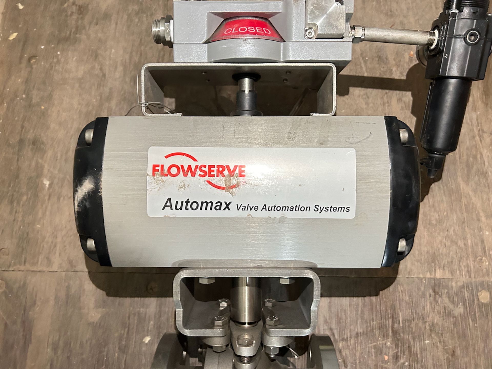 (NEW) 2 Control Valves Brand Quadrant Size 2" Ss316b 150 Lbs Actuator ...