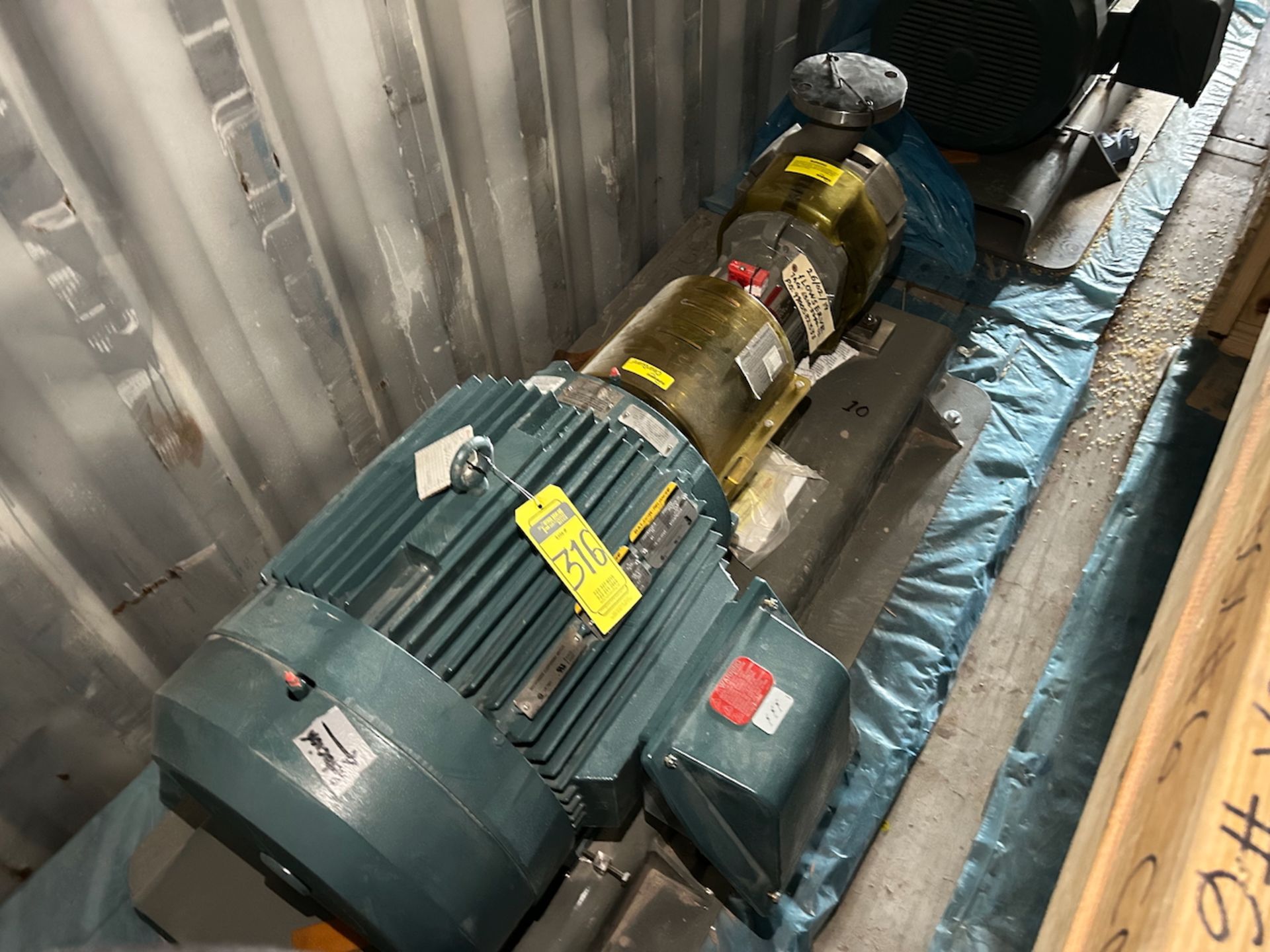 (NEW) Stainless steel centrifugal pump Flowserve brand, Model MK3STD ...
