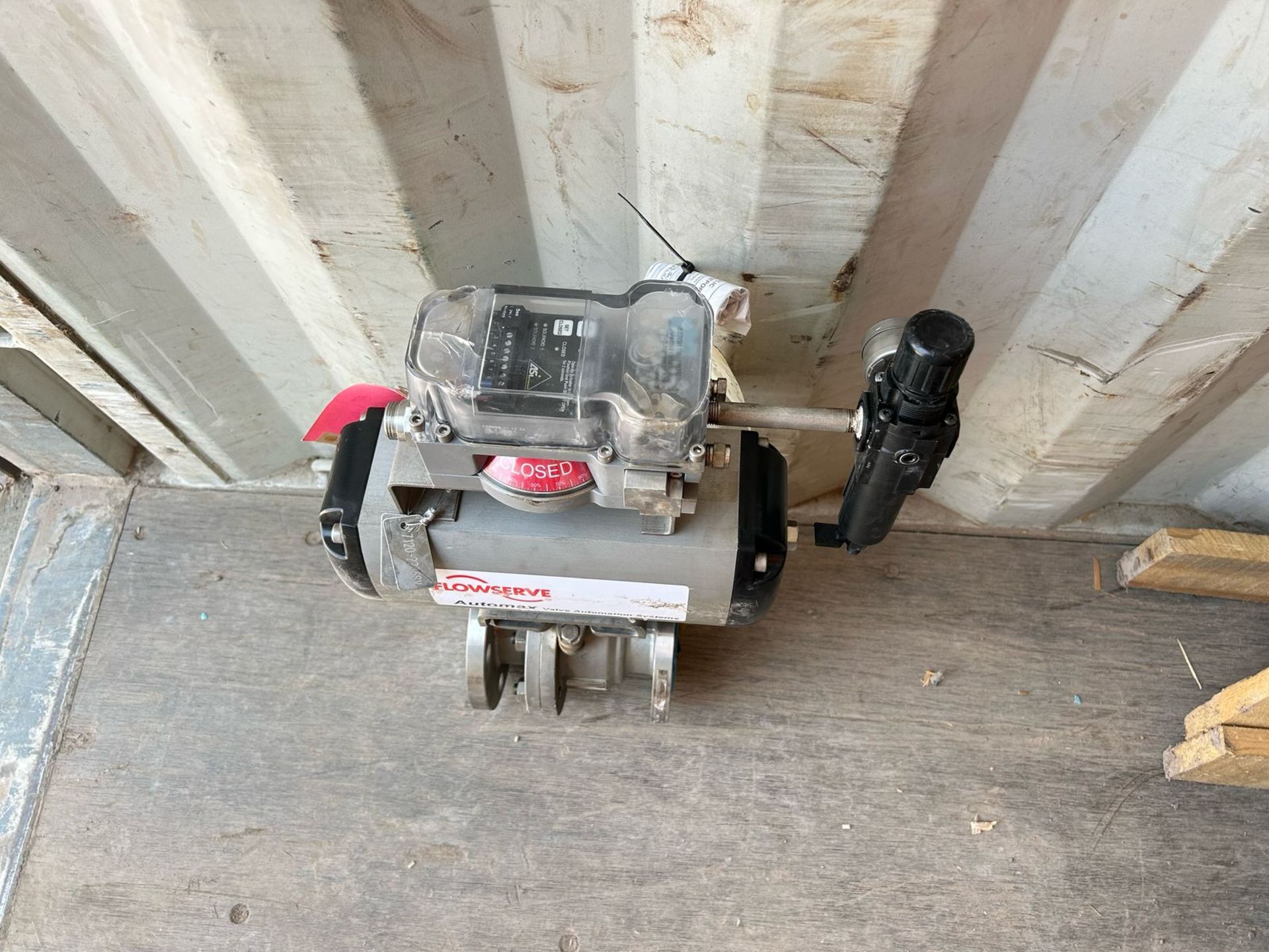(NEW) 2 Control Valves Brand Quadrant 2" Ss316b 150 Lbs Actuator Swich ...