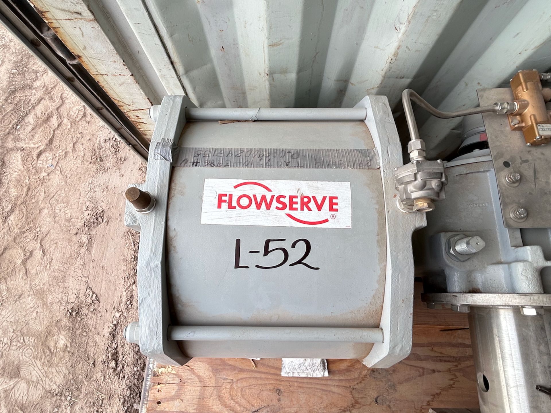 (NEW) Control Valve Mfr Quadrant Class 150, 30" Actuator Mfr Flowserve ...