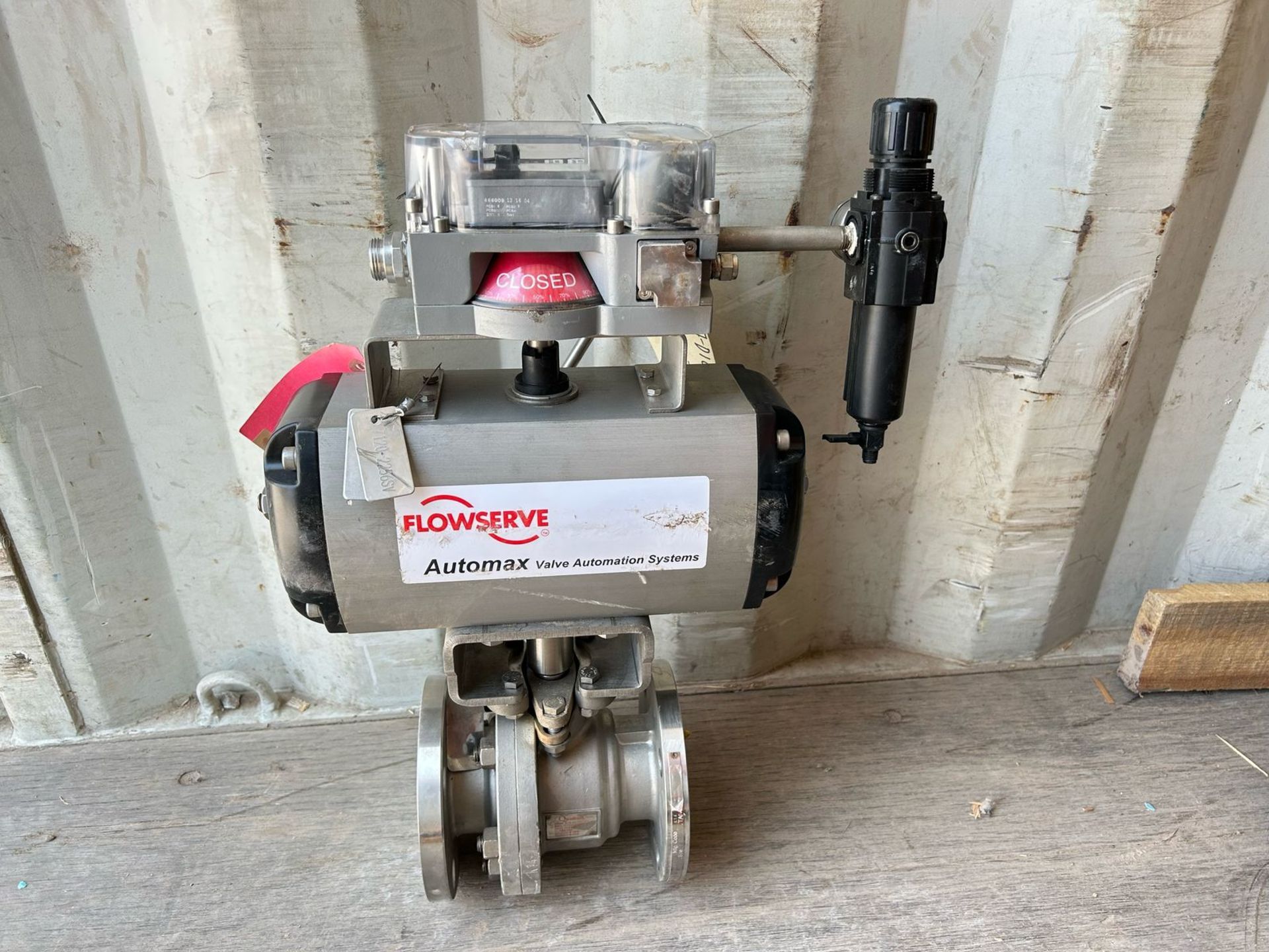 (NEW) 2 Control Valves Brand Quadrant 2" Ss316b 150 Lbs Actuator Swich ...