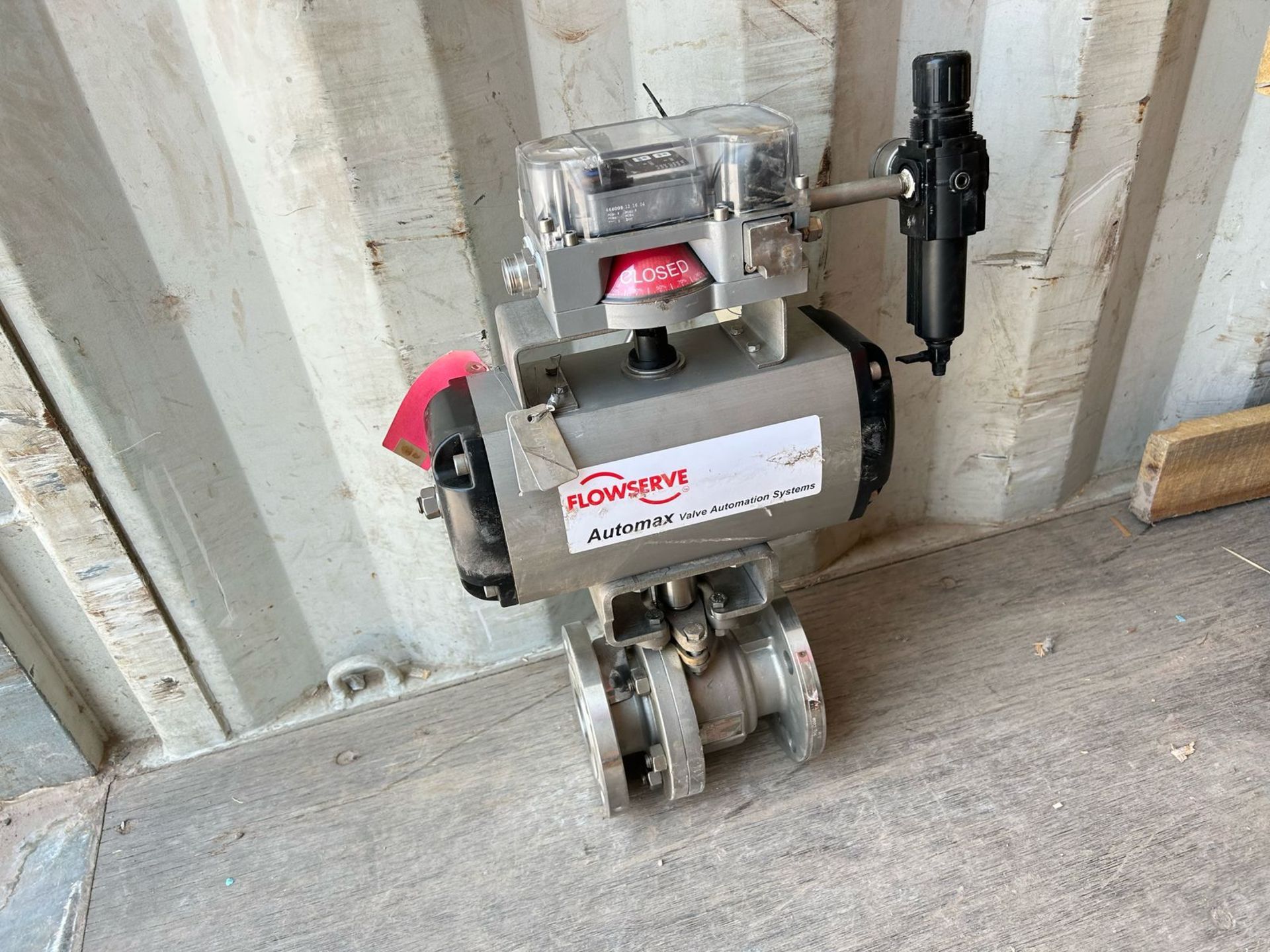 (NEW) 2 Control Valves Brand Quadrant 2" Ss316b 150 Lbs Actuator Swich ...