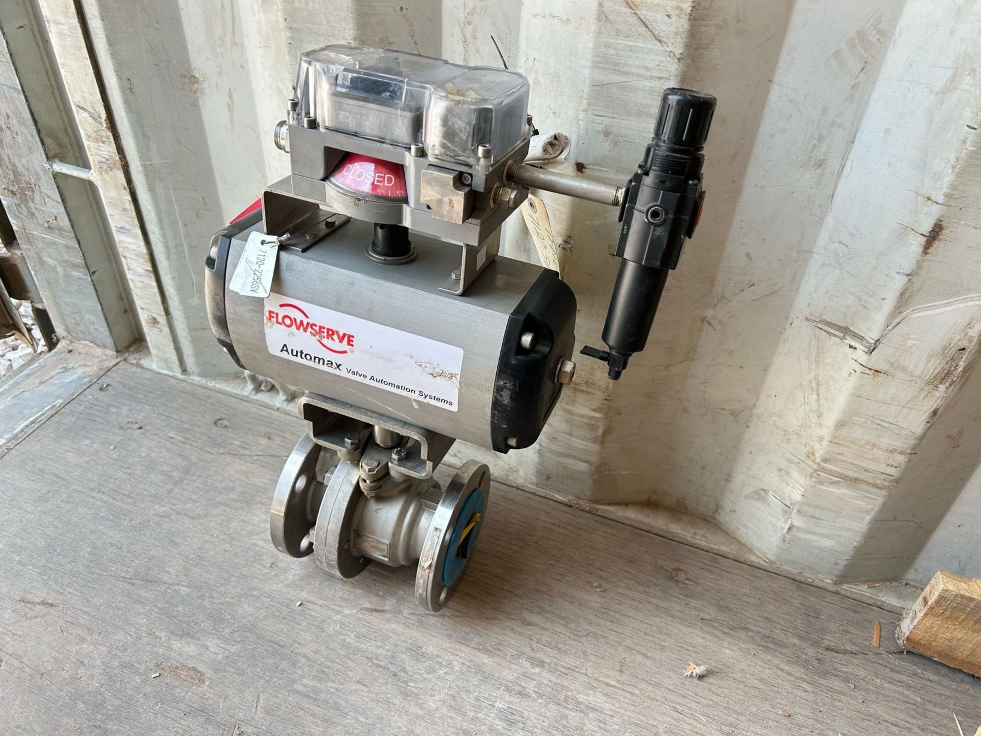 (NEW) 2 Control Valves Brand Quadrant 2" Ss316b 150 Lbs Actuator Swich ...
