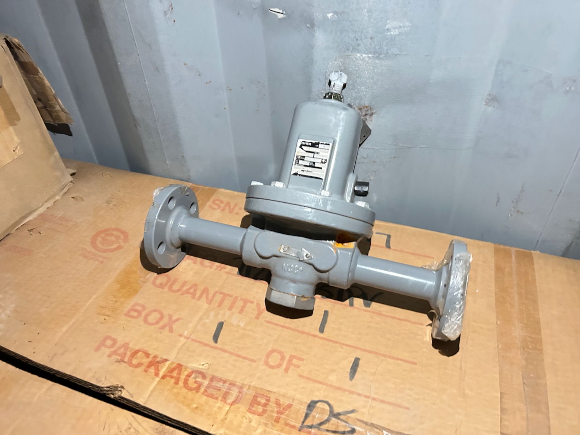 Pressure Regulator Size 1" Mca Fisher Type Mr95h Ser R057311418 250 Psi ...