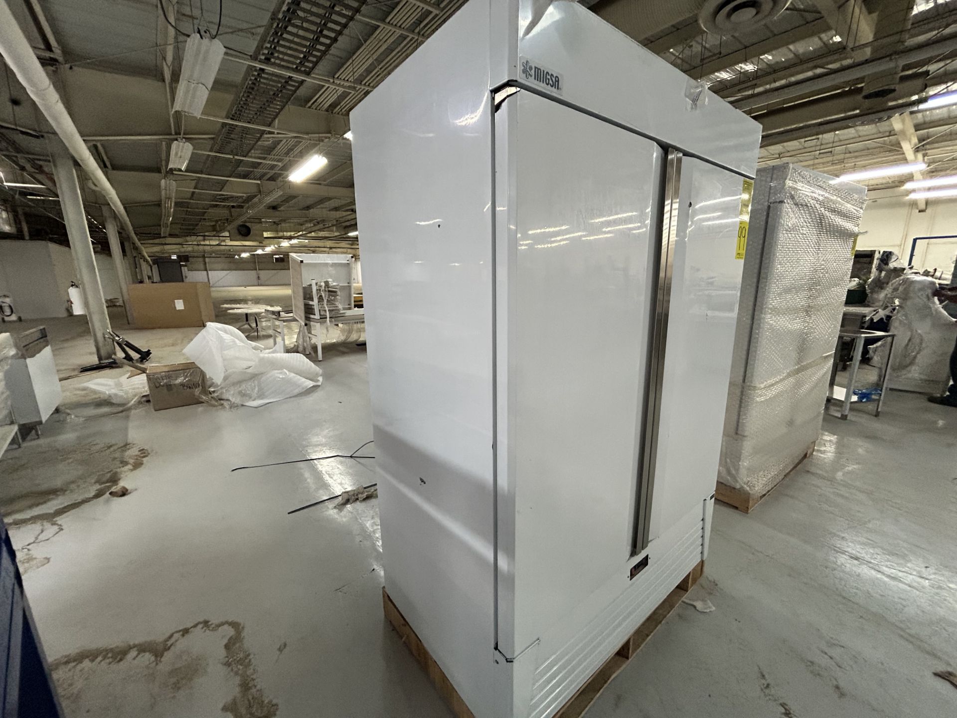Lot of New Industrial Stainless Steel Refrigerator brand MIGSA, 13 feet ...