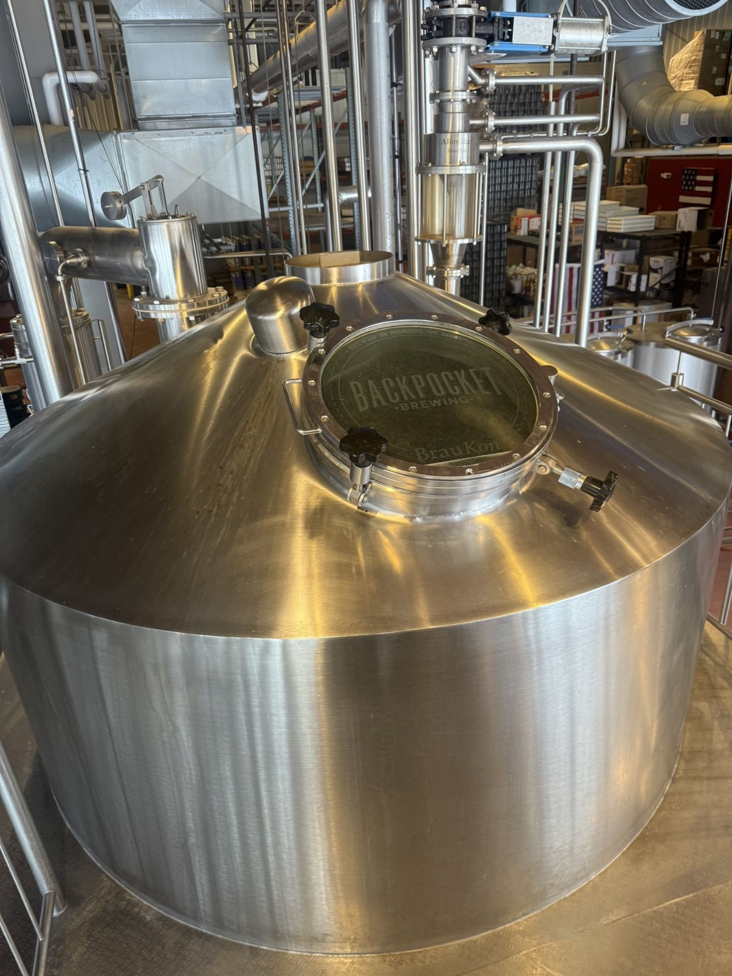 BrauKon 40 HL Stainless Steel 2-Vessel Brewhouse - Stainless Steel ...