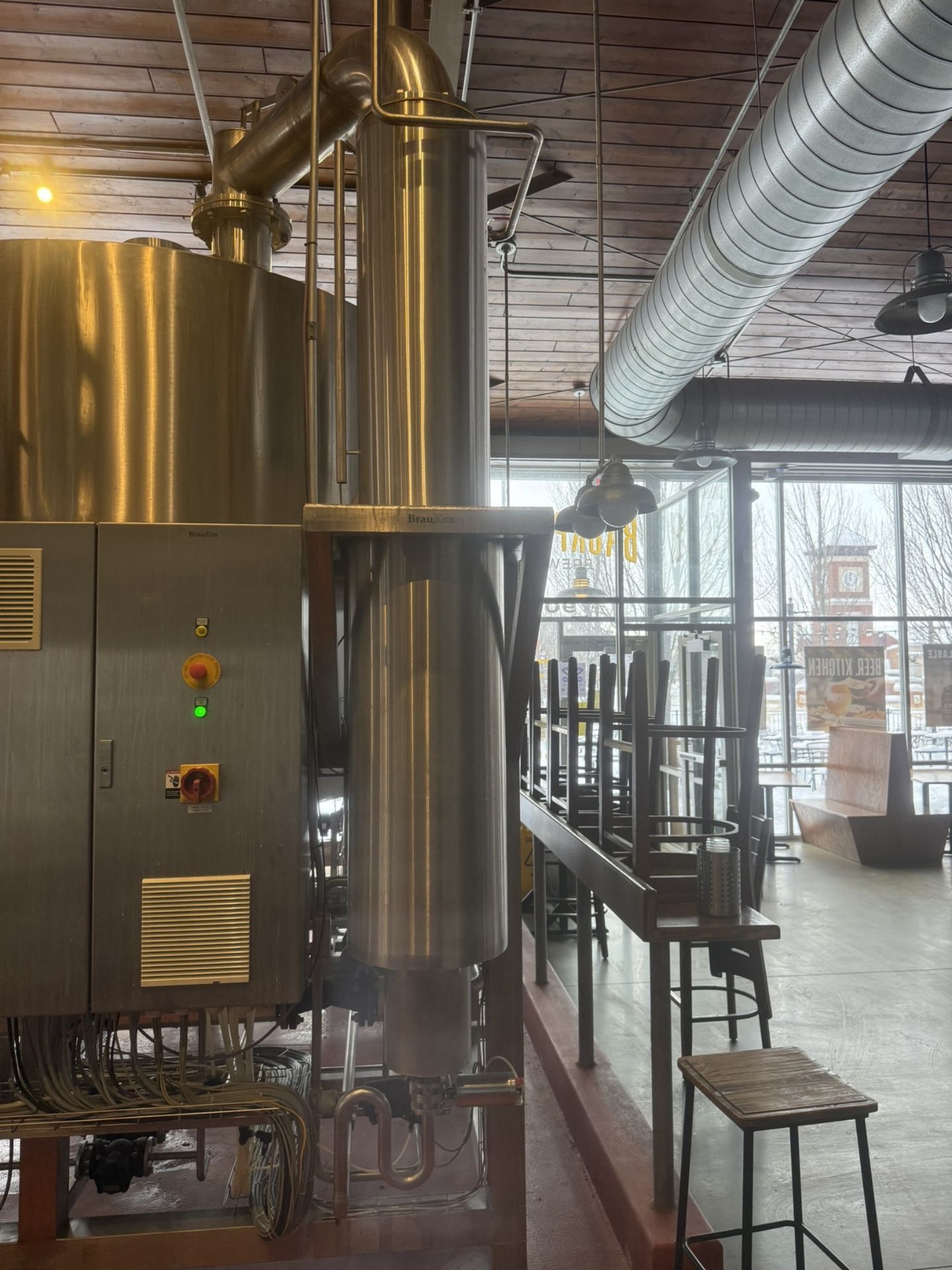 BrauKon 40 HL Stainless Steel 2-Vessel Brewhouse - Stainless Steel ...