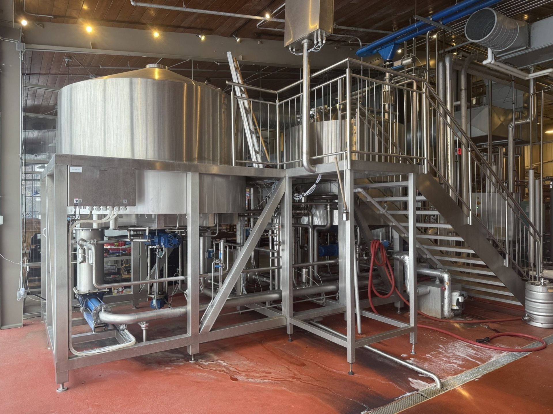 BrauKon 40 HL Stainless Steel 2-Vessel Brewhouse - Stainless Steel ...