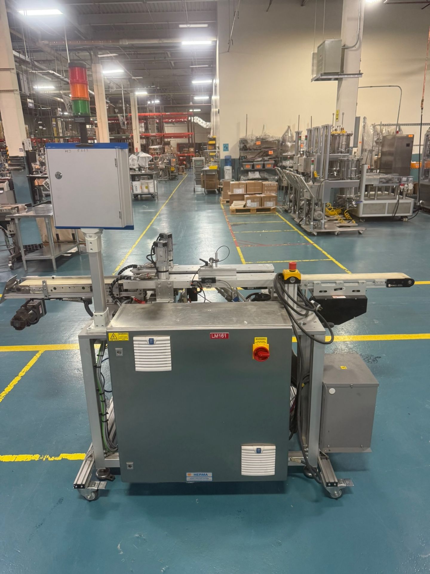 2017 Herma Model 552E S Labeler, 240 V, S/N: 80002079