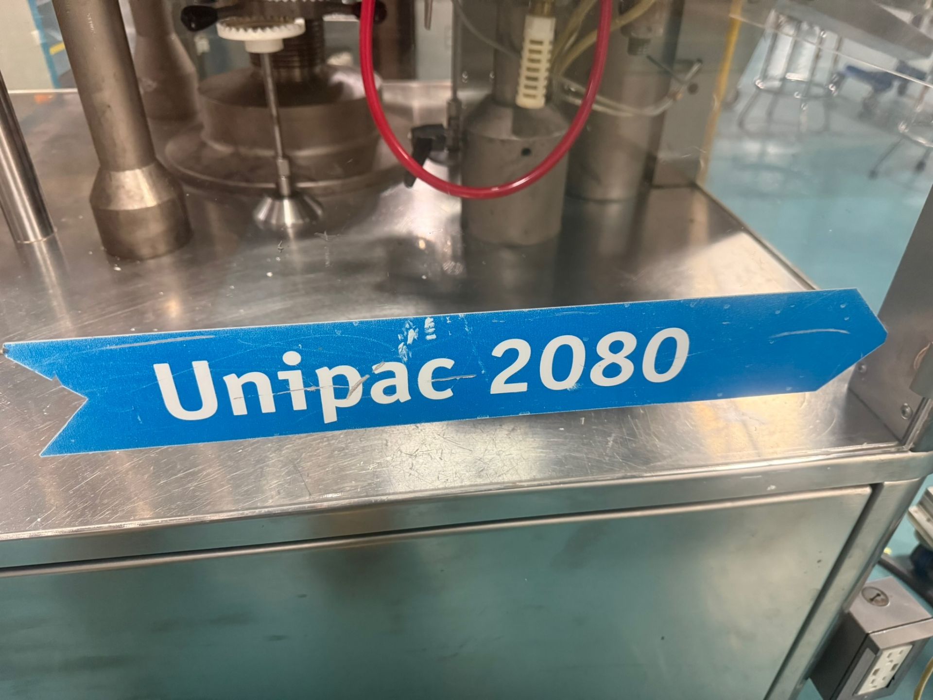 Romaco- Unipac Model U 2080 Tube Filling and Sealing Machine, 480 V, S ...