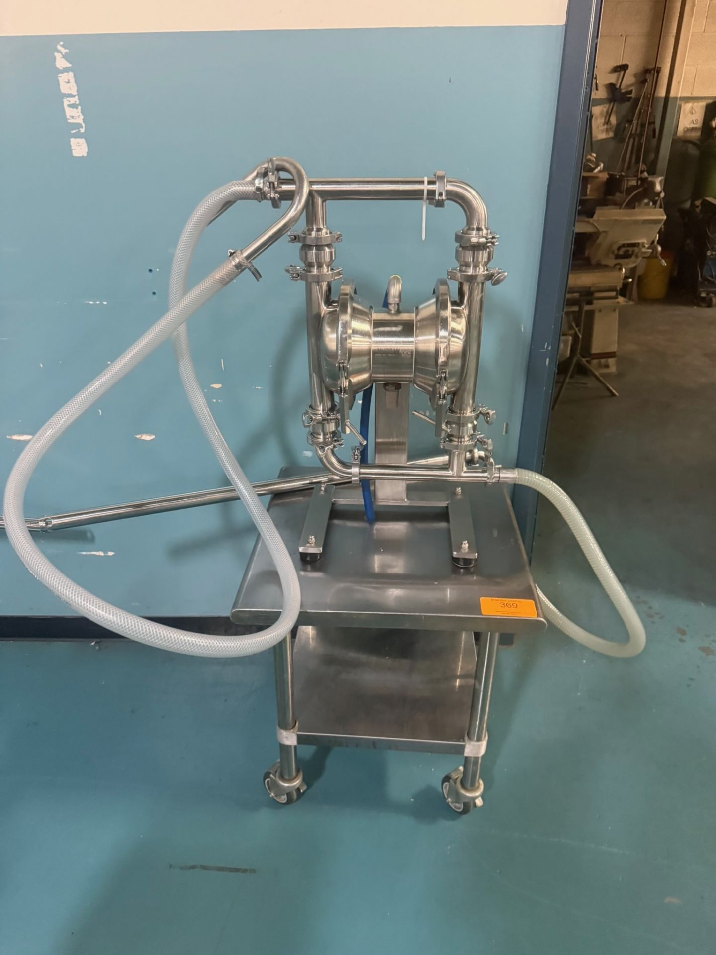 Murzan Model PI-50-SL-SC-IM2-1.5Mx1.5M Stainless Steel Diaphragm Pump ...