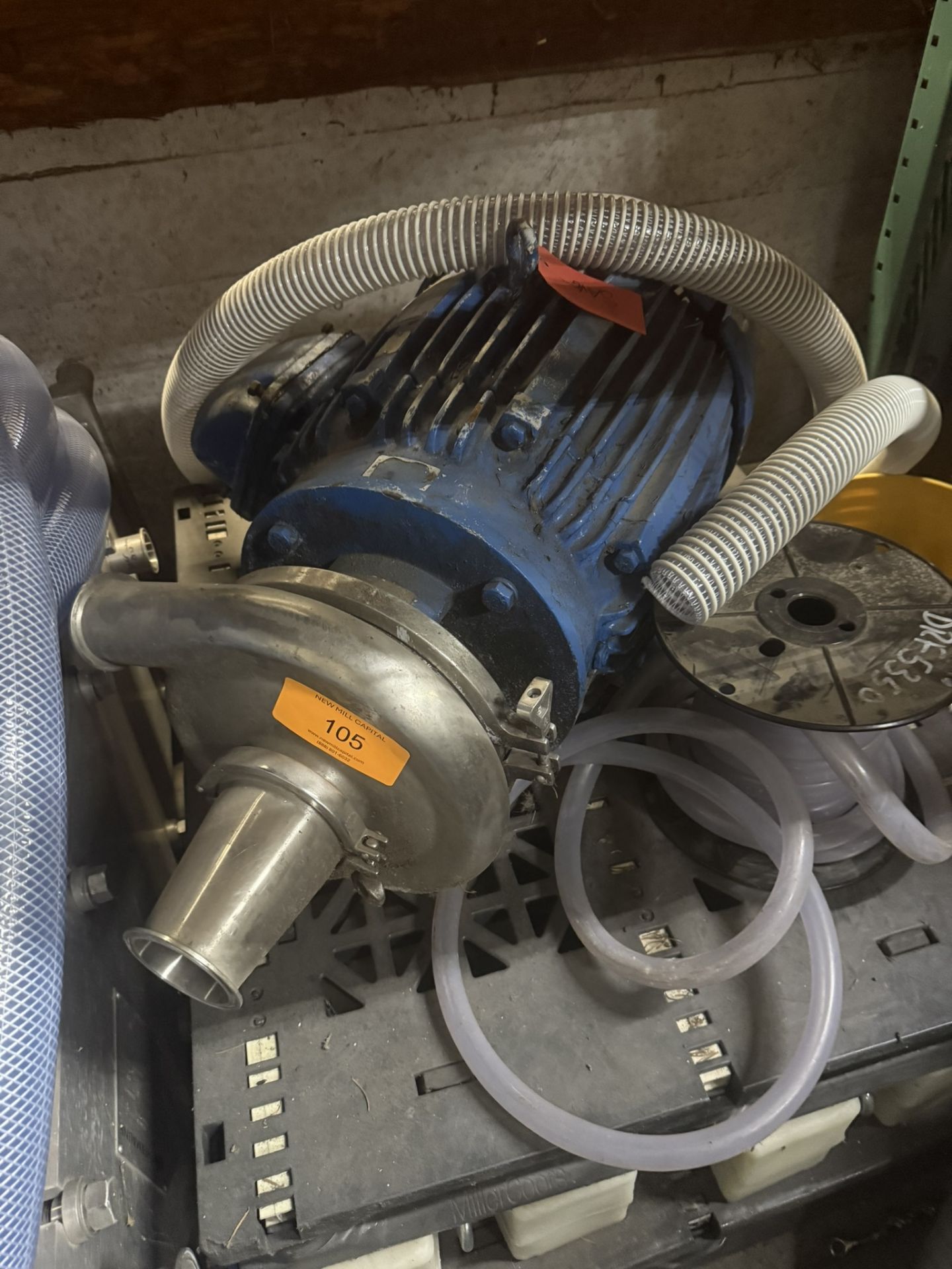 Waukesha Model 2085 Stainless Steel Centrifugal Pump, 40 HP, 3545 RPM ...