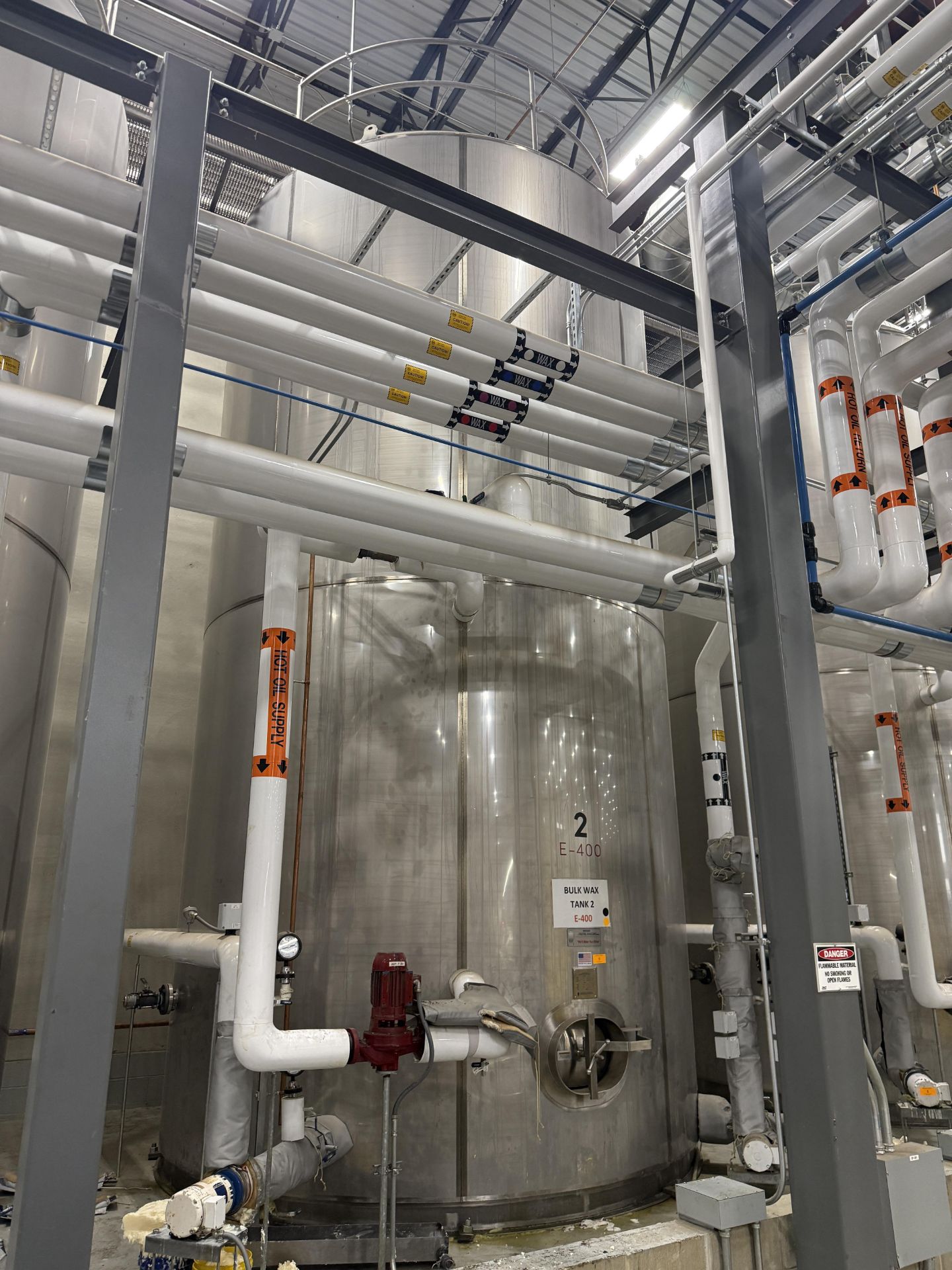 2019 Watson Metal Masters 20,000 Gallon Bulk Wax Tank, Jacketed- Hot ...