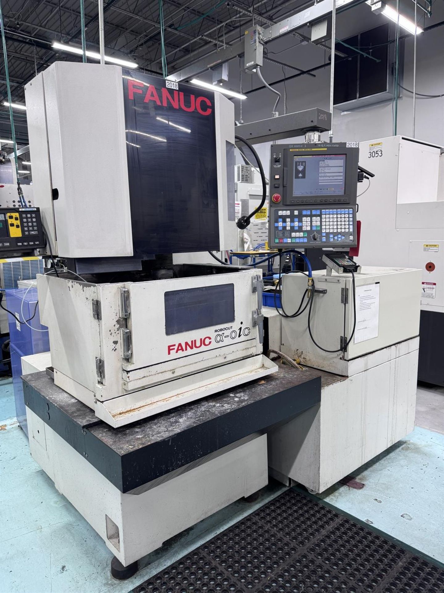 2003 FANUC A-OiC Robocut Wire EDM, s/n P03ZC0005, w/ Fanuc Series 180iS ...