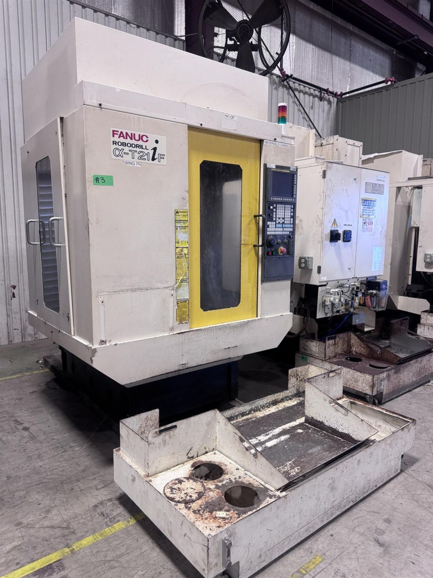 2008 FANUC Robodrill a-T21iF Machining, Drilling, & Tapping Center, s/n ...