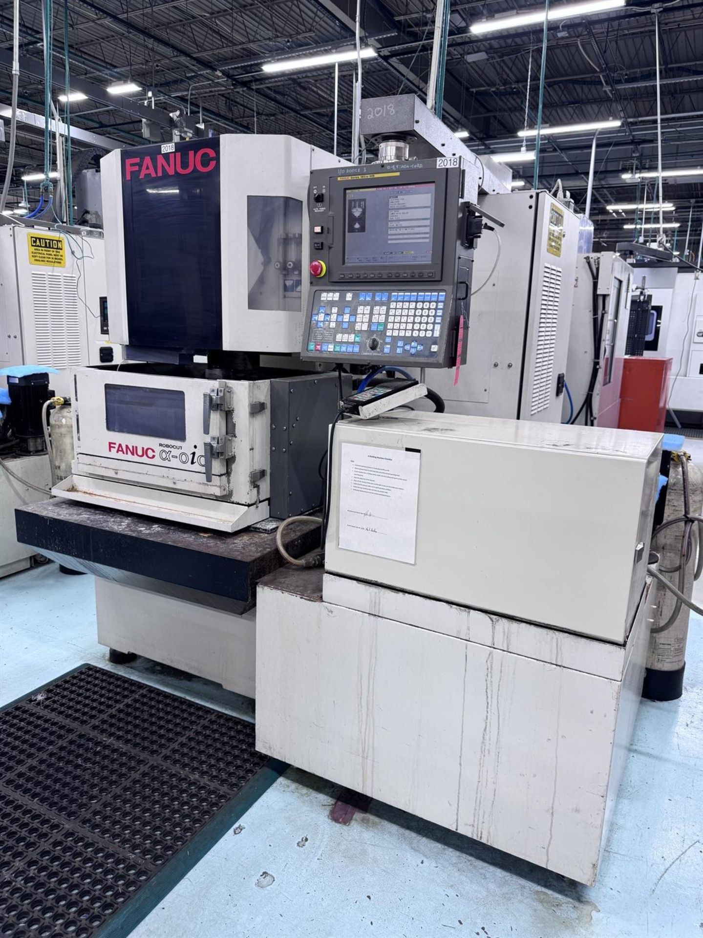 2003 FANUC A-OiC Robocut Wire EDM, s/n P03ZC0005, w/ Fanuc Series 180iS ...
