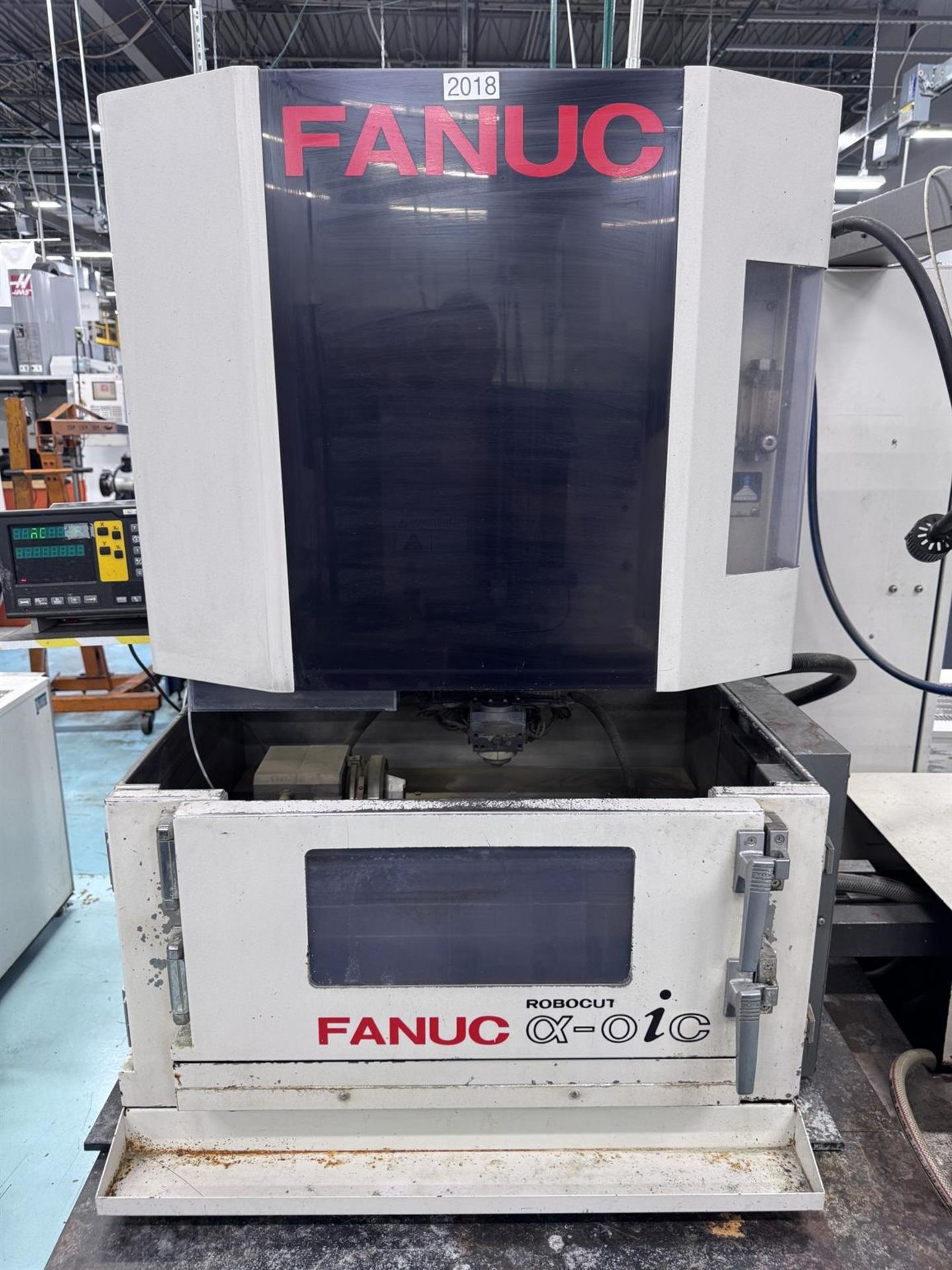 2003 FANUC A-OiC Robocut Wire EDM, s/n P03ZC0005, w/ Fanuc Series 180iS ...