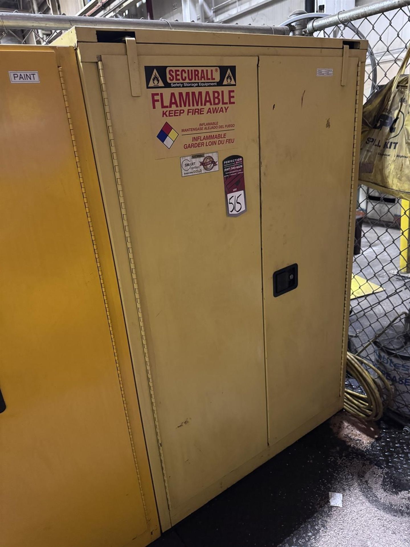 SECURALL A345 45 Gallon Flammable Liquids Cabinet