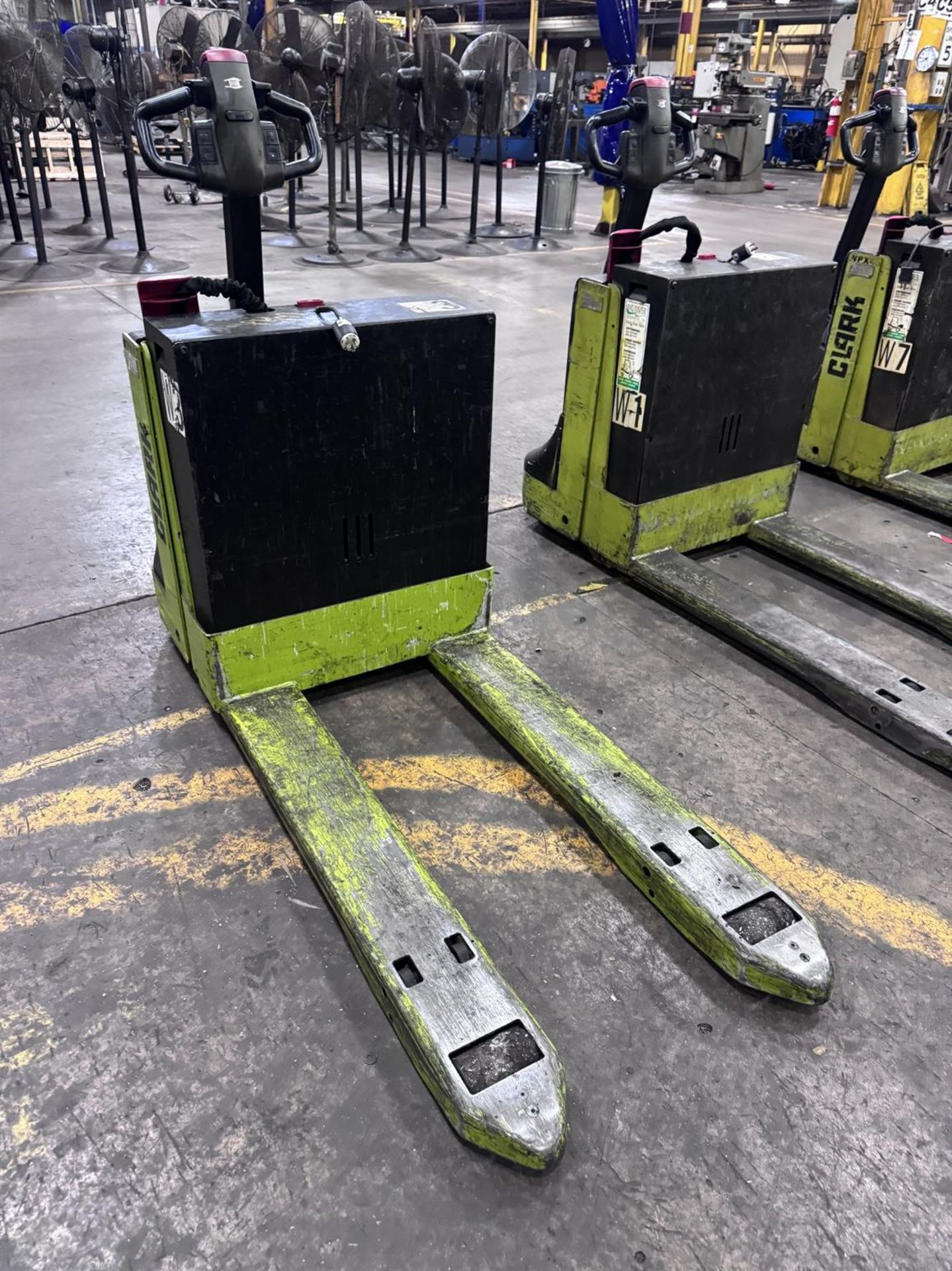 CLARK WPX45 Electric Pallet Jack, s/n WPX45-4640-8228CH, 4500 Lb. Capacity