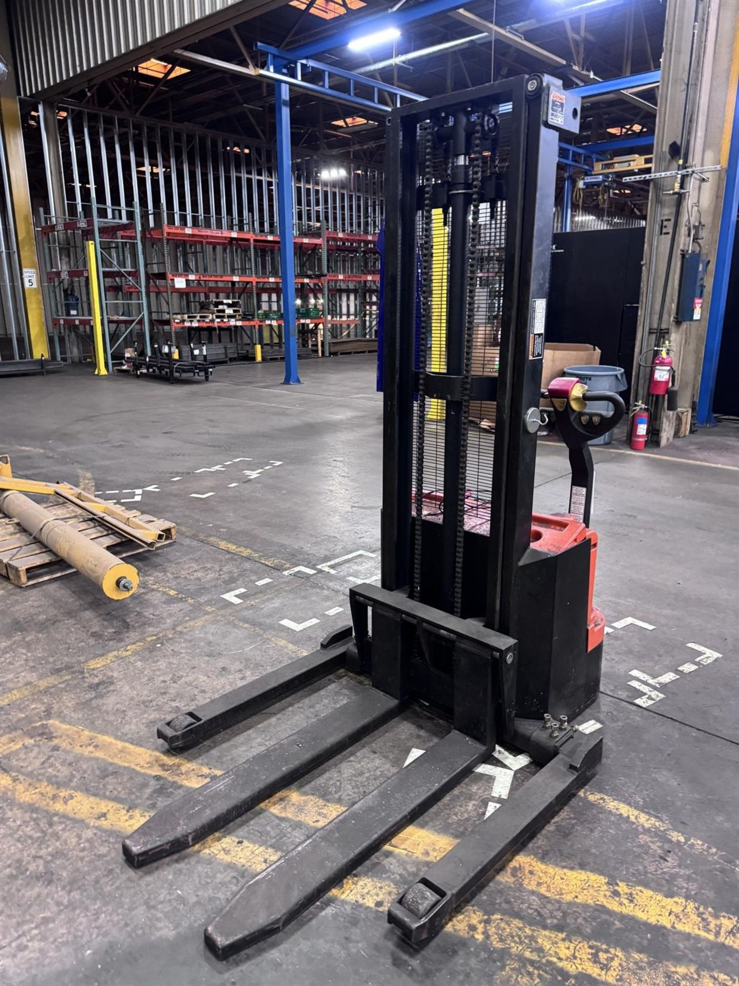 PRESTO PPS2200-125AS Powered Stacker, s/n V69145/138587001/GC1710029 ...