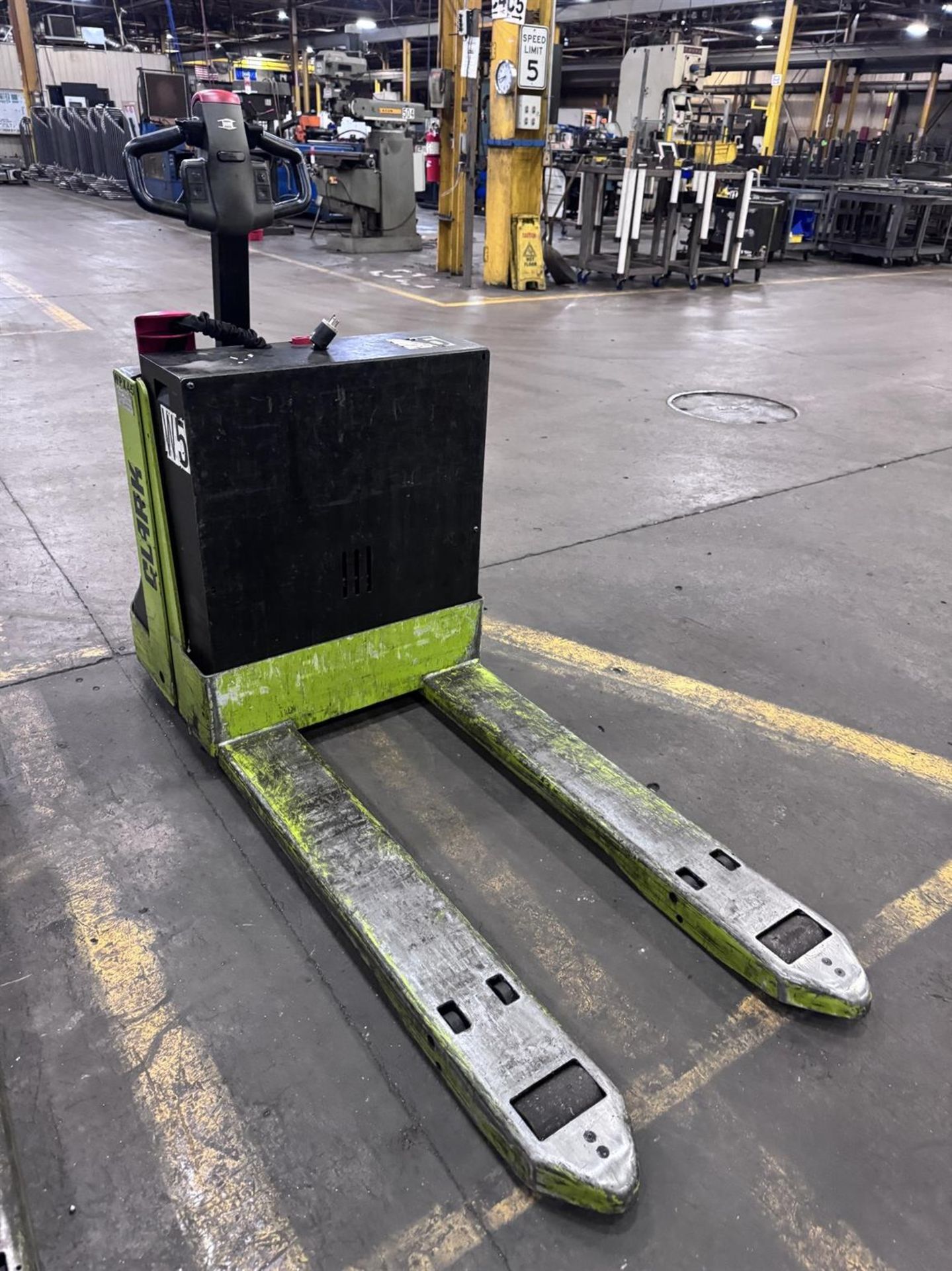 CLARK WPX45 Electric Pallet Jack, s/n WPX45-4639-8228CH, 4500 Lb. Capacity