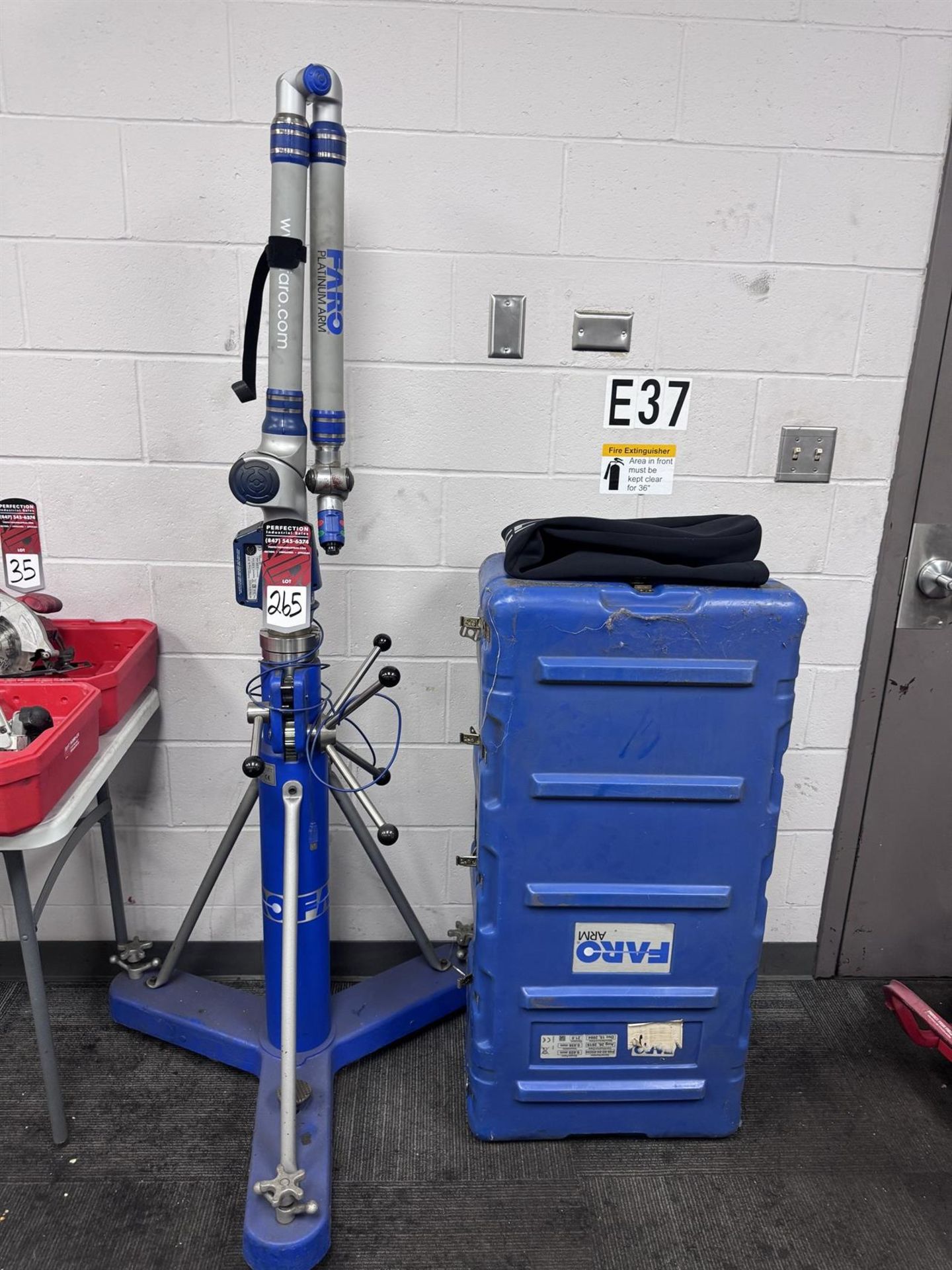 FARO Platinum Portable CMM, s/n P08-020-4-03234, w/ Stand