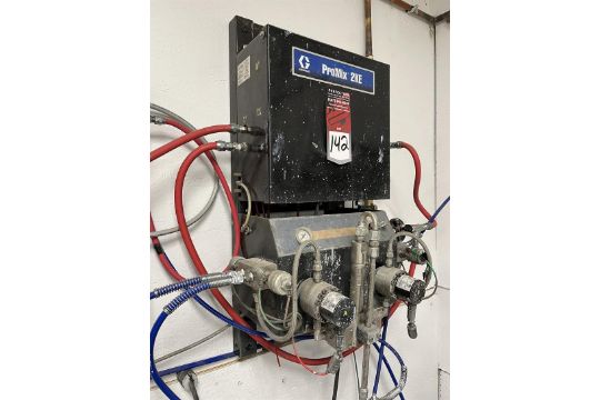 GRACO ProMix 2KE Electronic Proportioner, Series K12A, 100 Max PSI, s/n ...