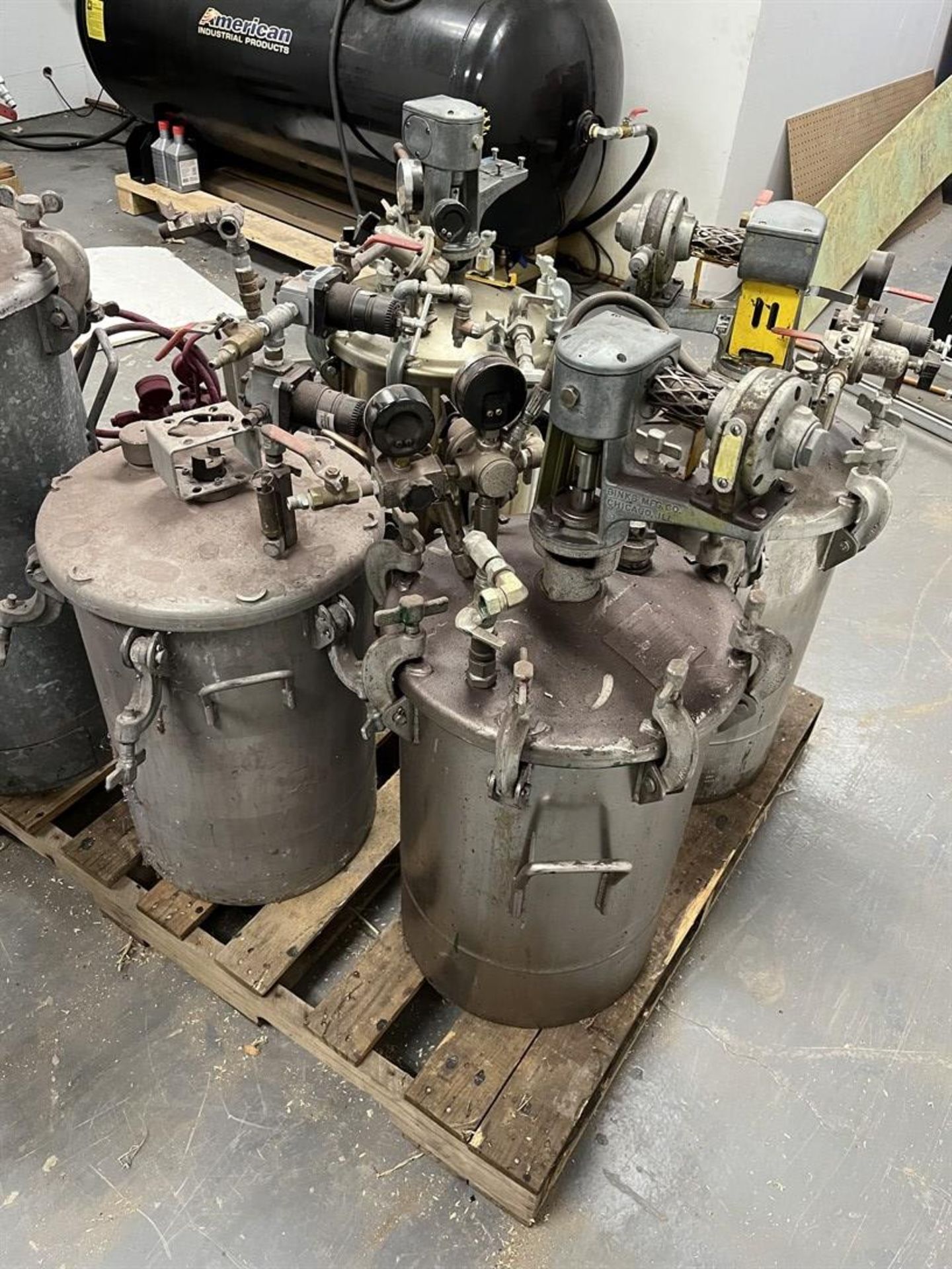 Lot of Assorted Pressure Pots