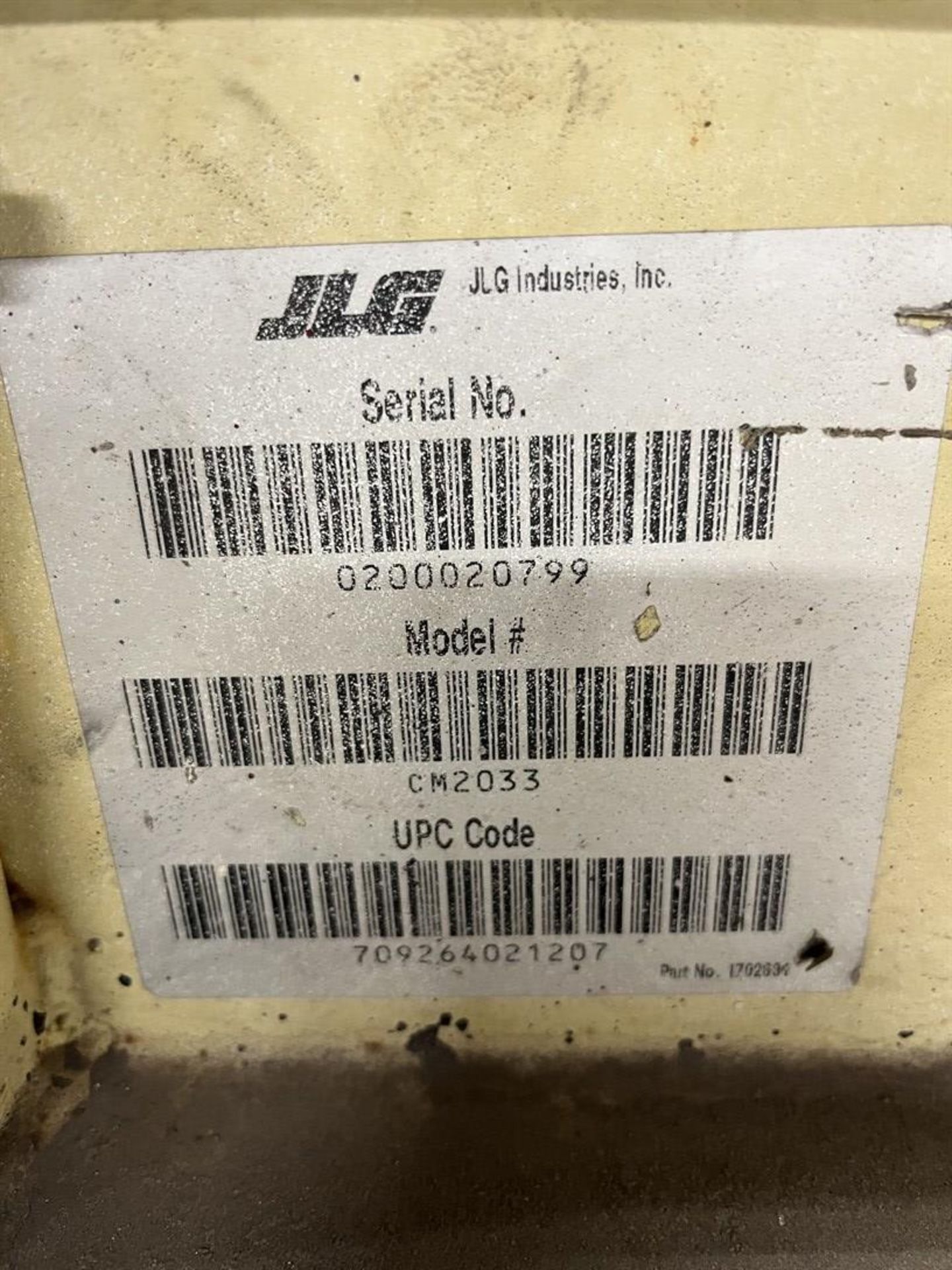 JLG V2425BI COMMANDER SIZZOR Scissor Lift, s/n 20210039, 20’ Max Height ...