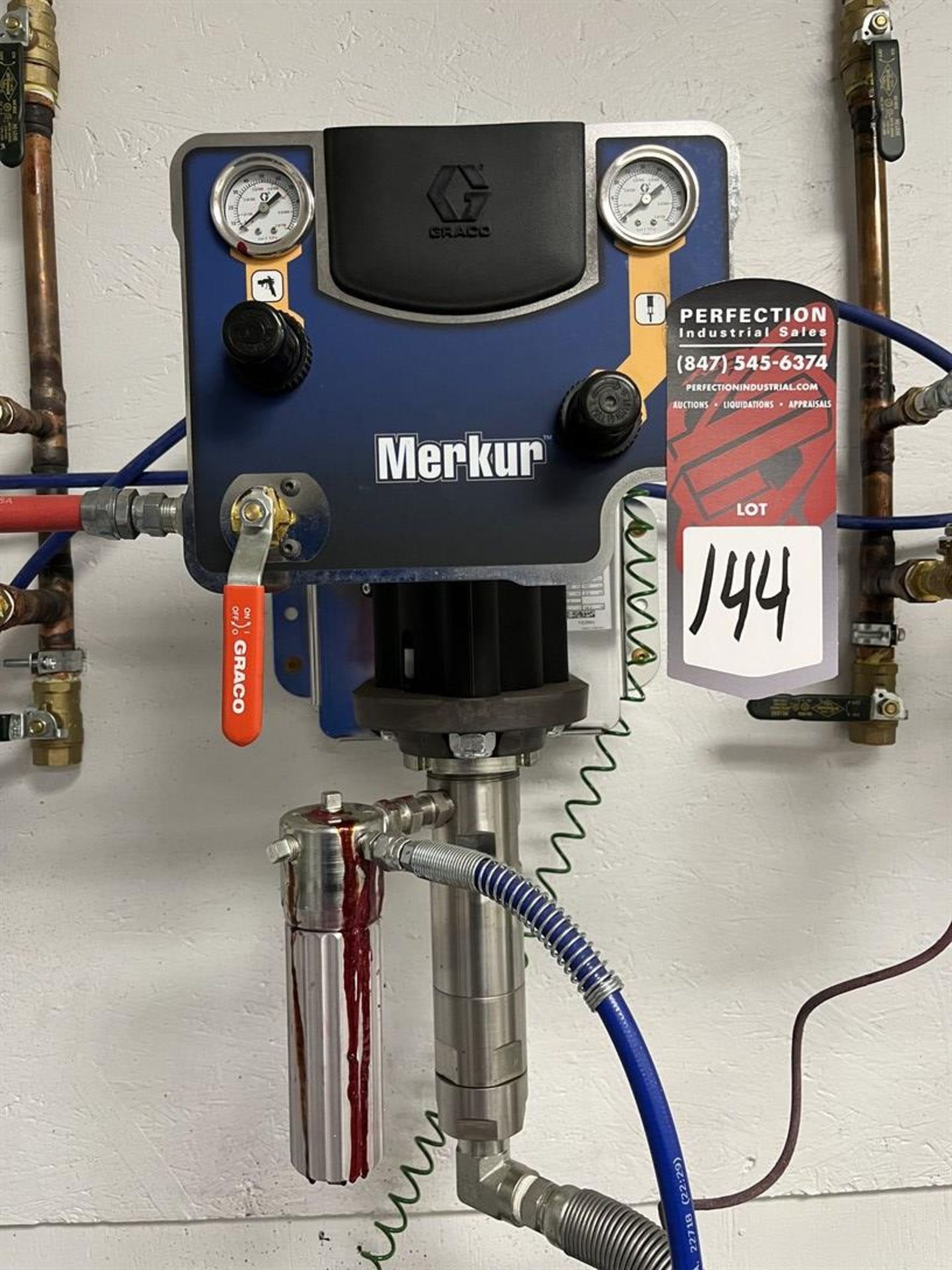 GRACO MERKUR Series C22A Spray Package, Series C22A s/n A008672 w ...