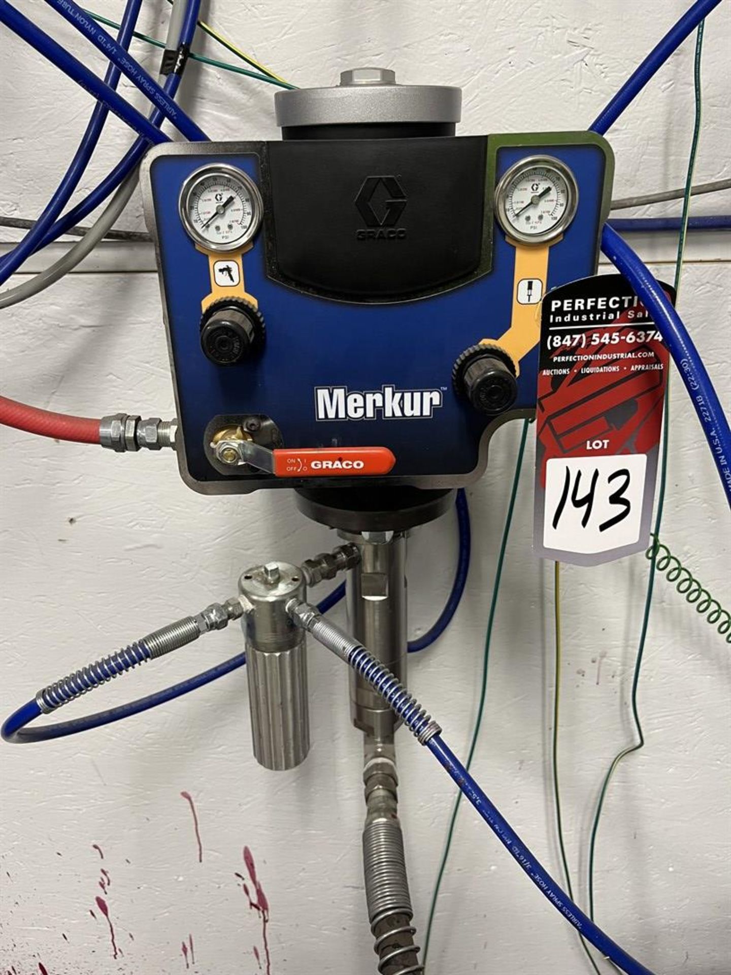 GRACO MERKUR Series C22A Spray Package, Series C22A s/n A008673
